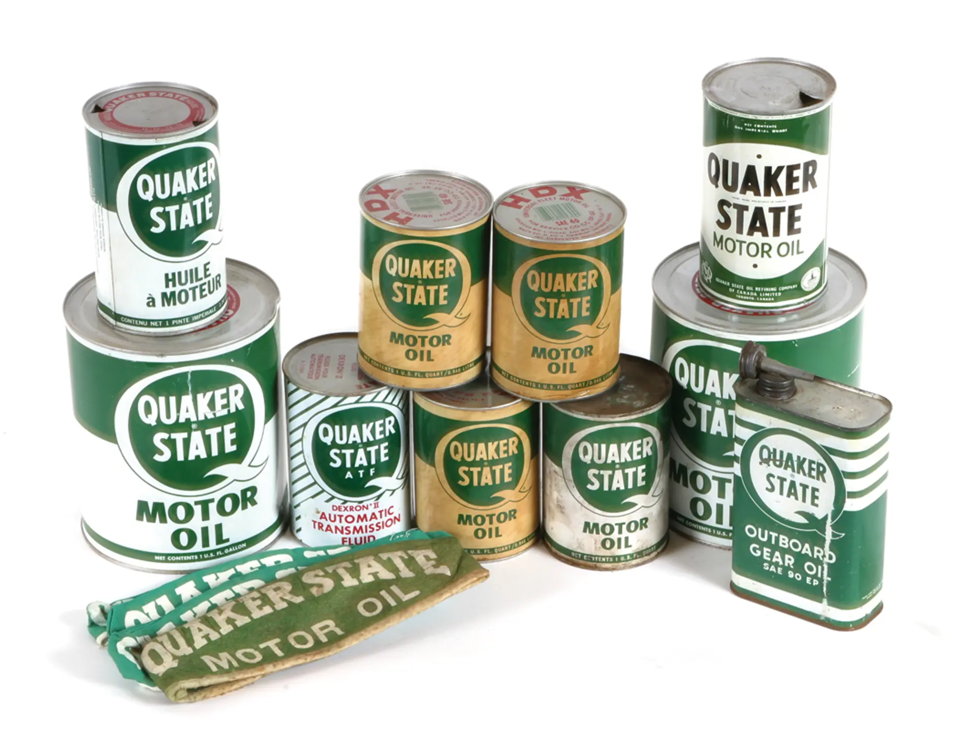 QUAKER STATE OIL MEMORABILIA | Private Collection of Tom & Marlene ...