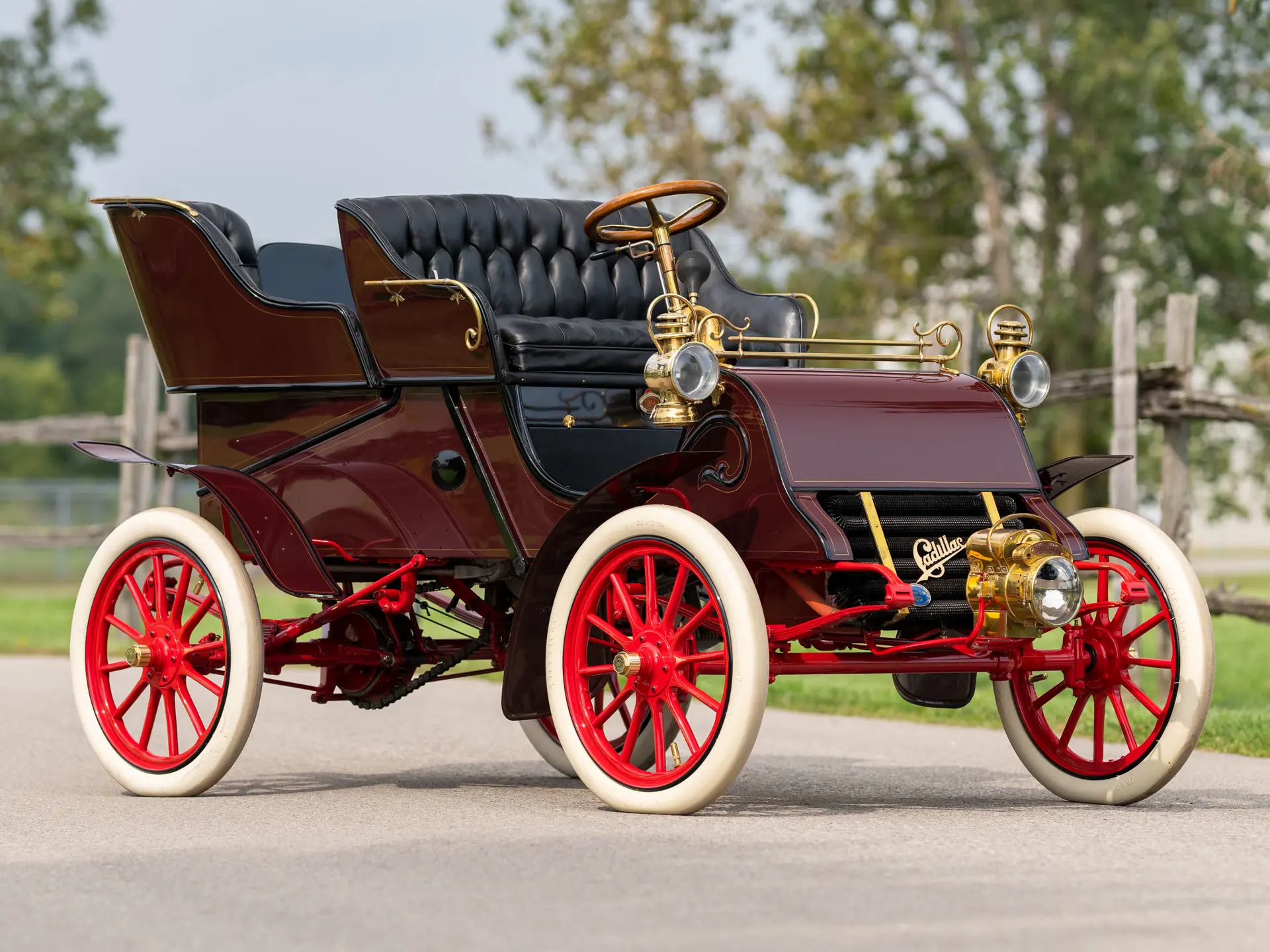 1903 Cadillac Tonneau Runabout | Hershey 2021 | RM Sotheby's