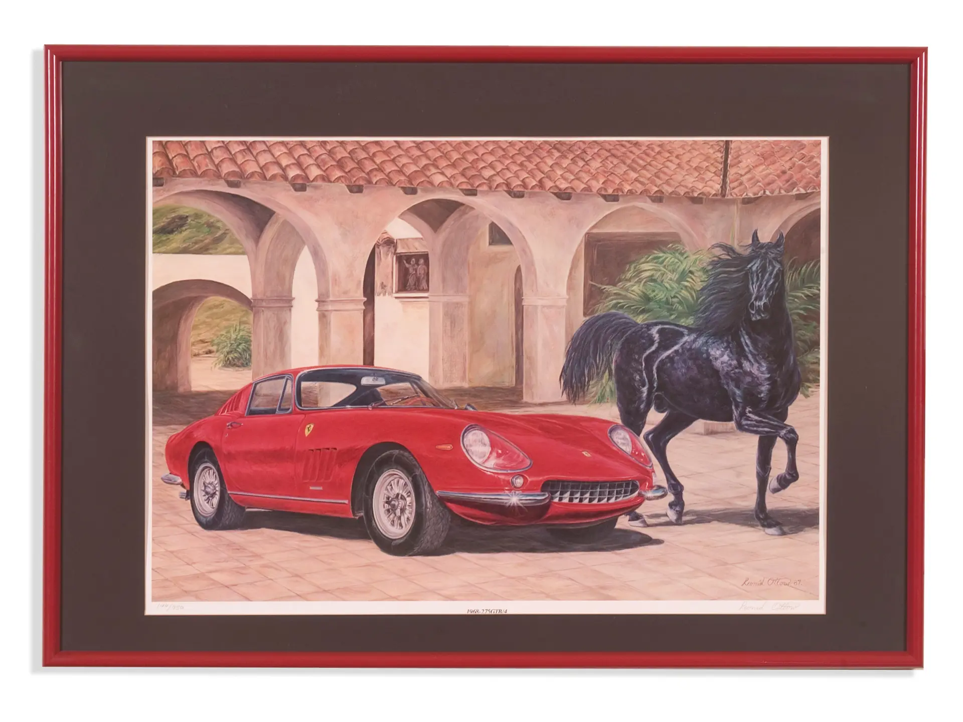 FRAMED FERRARI PRINTS | The Ponder Collection | RM Sotheby's
