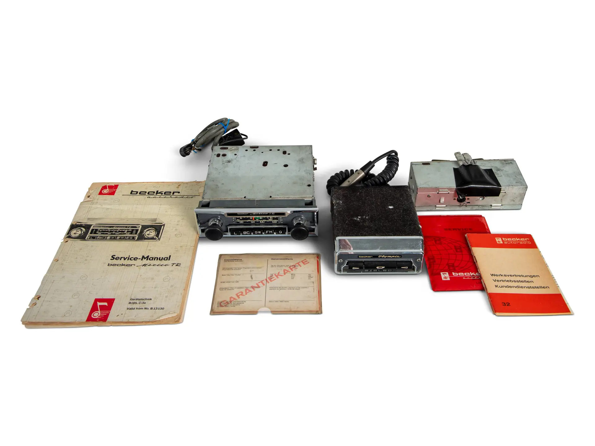 Becker Mexico TR Model with Olympia 208 Stereo Autoradio Series G | The ...