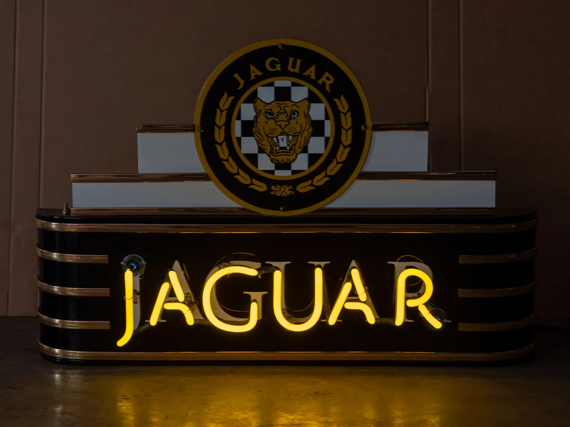 Jaguar Neon Decorative Sign | Open Roads, August 2021 | RM Sotheby's