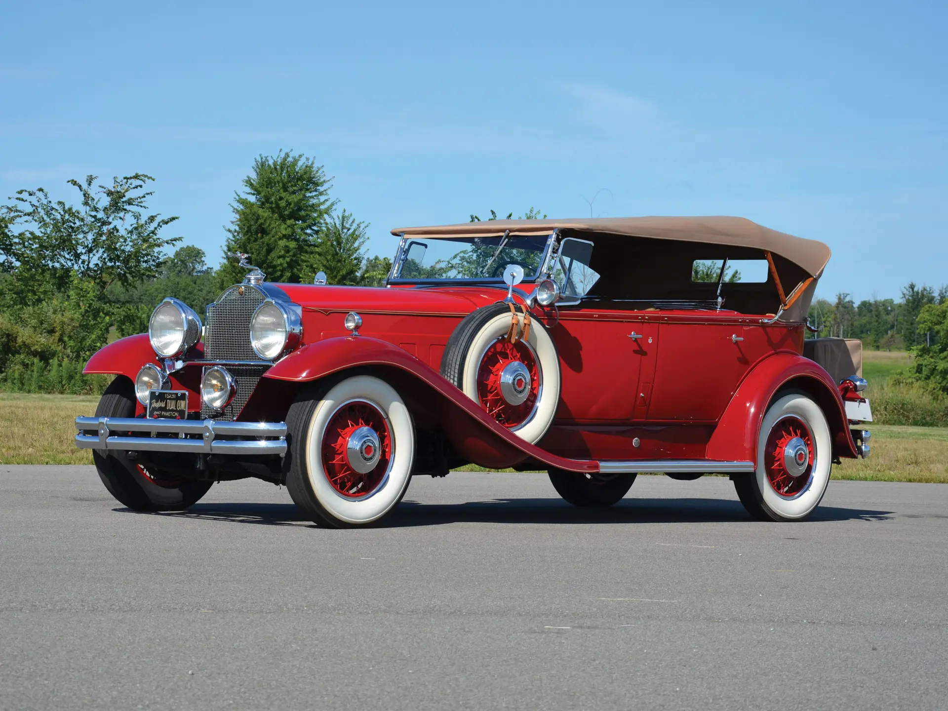 1931 Packard 840 Deluxe Eight Sport Phaeton | Auburn Fall 2013 | RM ...