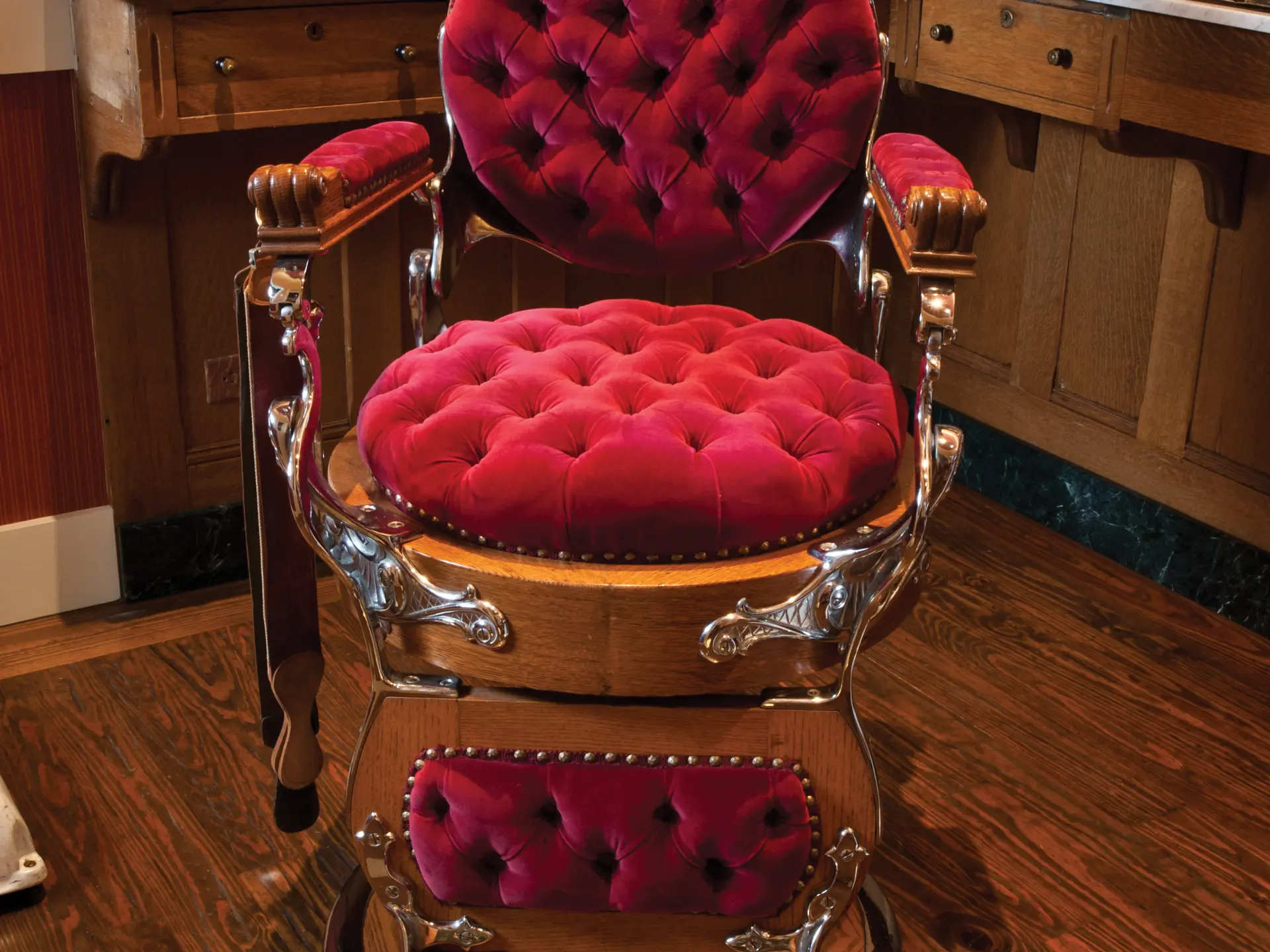 Kandle Barber Chair | The Milhous Collection | RM Sotheby's