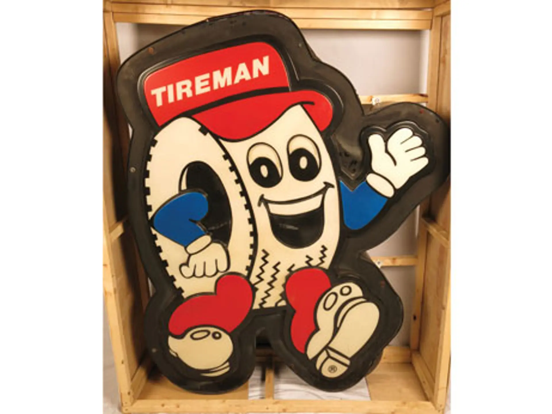 Original Bell tire mascot light up sign (60" x ) 42") | Auburn Fall ...