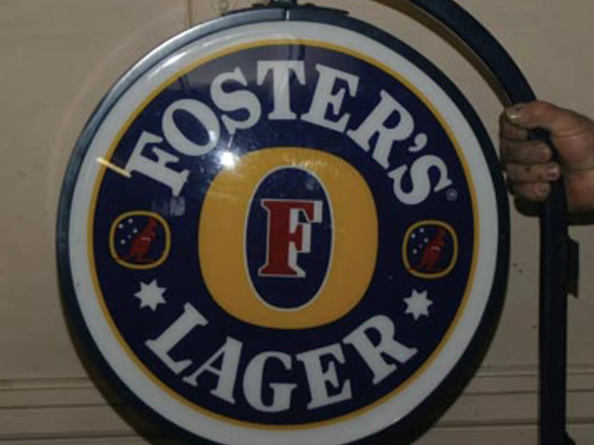 Foster's Lager Lighted Wall Sign | The Florida Collector Car Auction ...