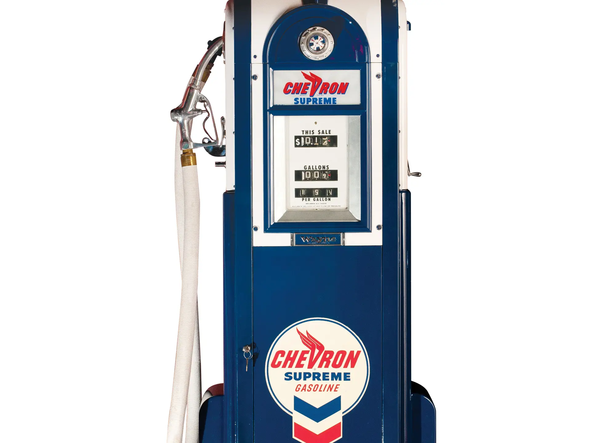 Chevron Supreme Computing Gas Pump | The Milhous Collection | RM Sotheby's