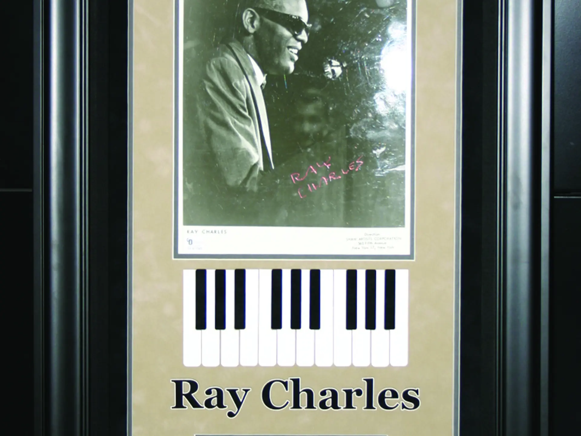Autographed Ray Charles Picture | Auburn Fall 2010 | RM Sotheby's
