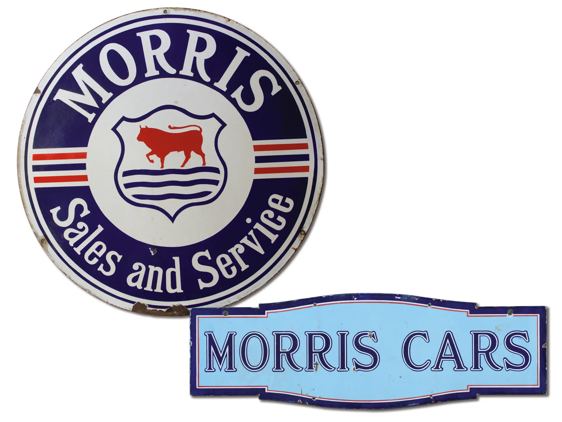 Two Morris Signs | The Dingman Collection 2012 | RM Sotheby's