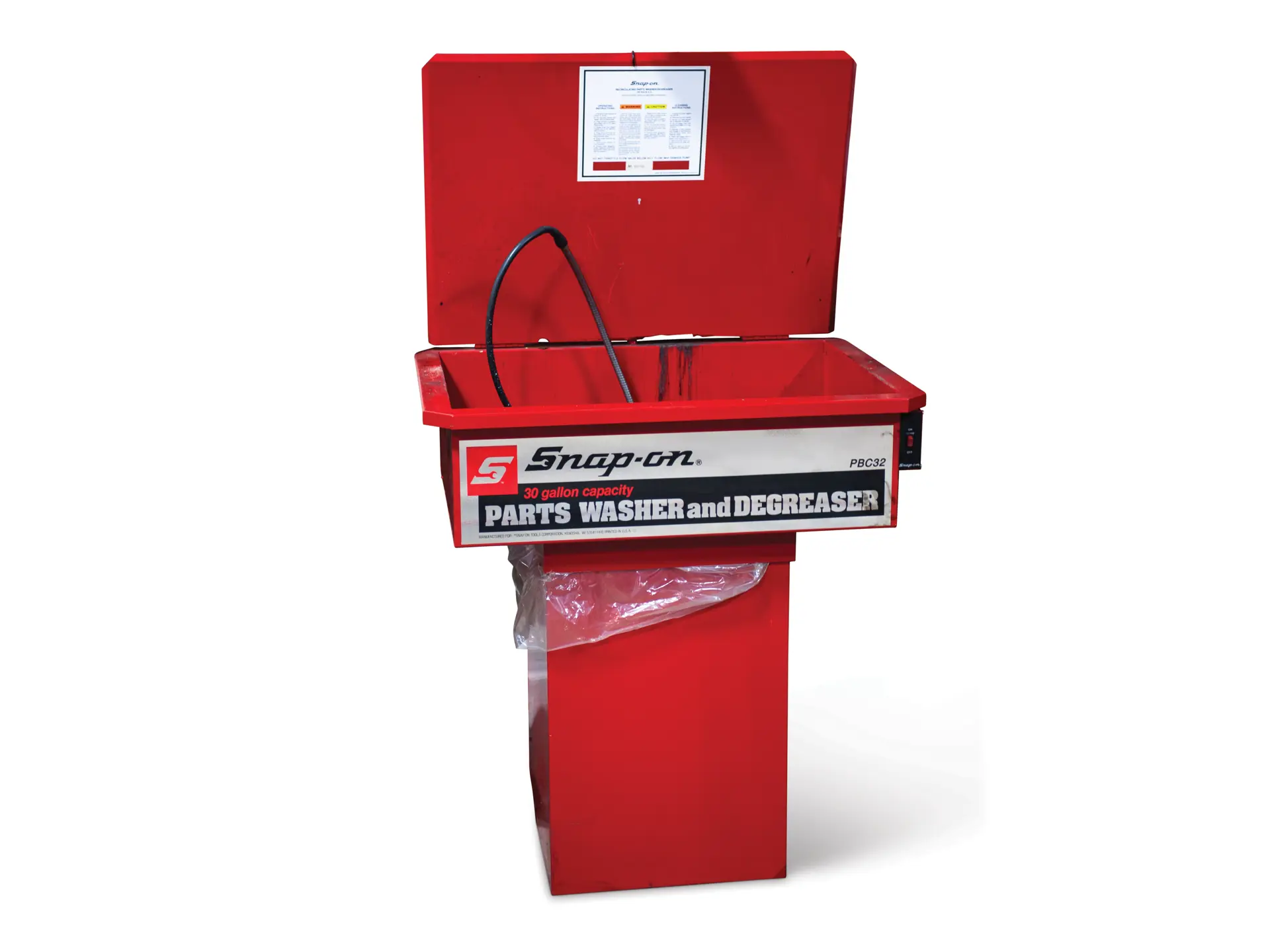Snap-On 30-Gallon Parts Washer and Degreaser | The Guyton Collection ...
