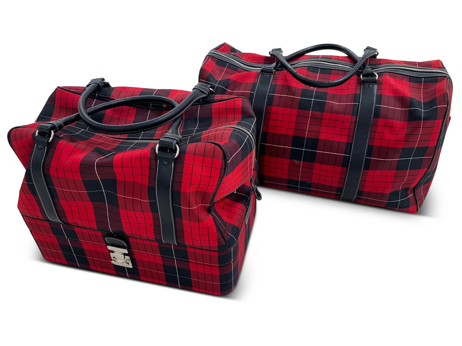 Two “40 Jahre 911” Limited Edition Porsche Tartan Travel Bags | The ...