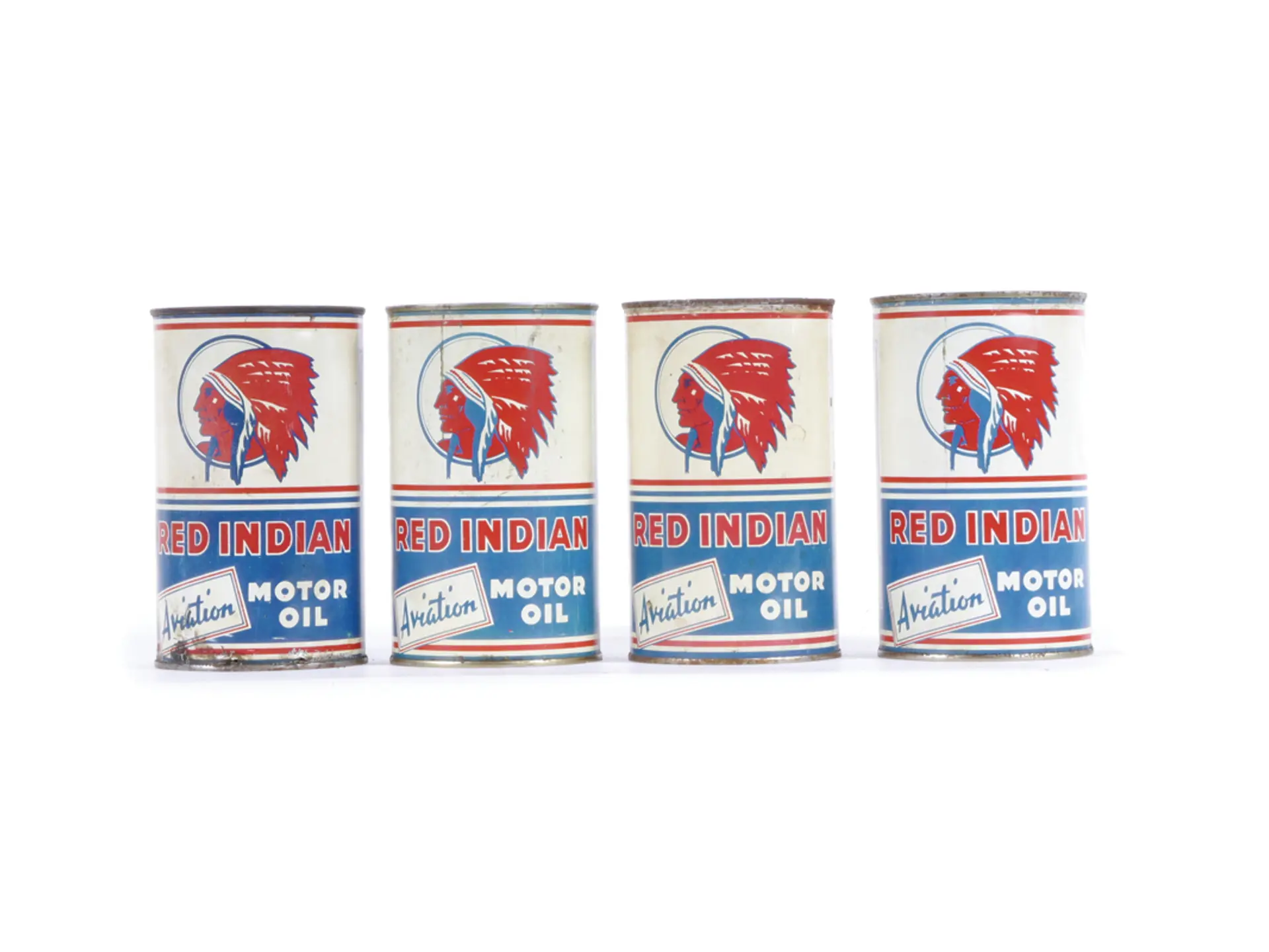 RED INDIAN OIL CANS | Private Collection of Tom & Marlene Stackhouse ...