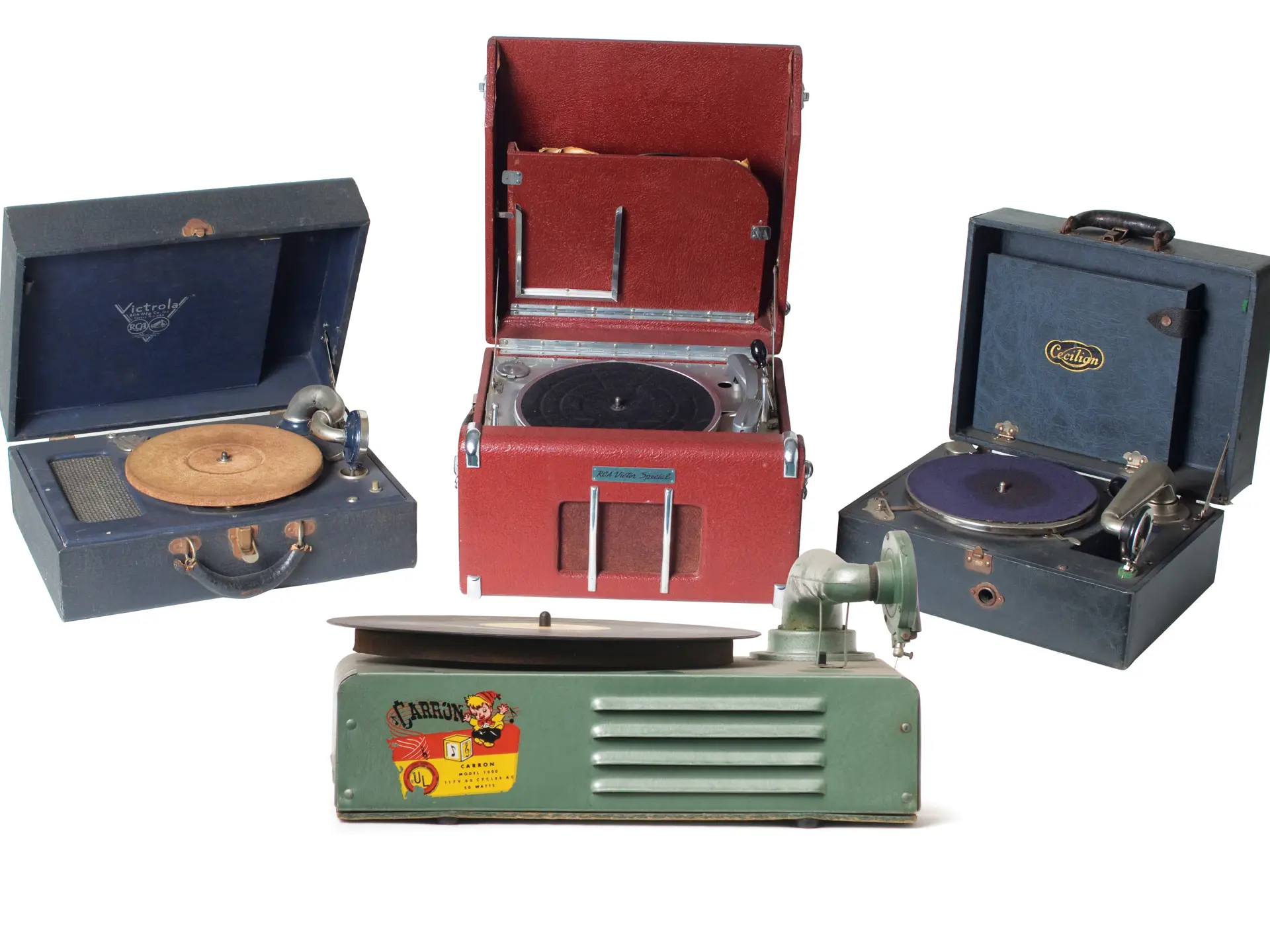 Portable Phonographs and Record Player | The Astor Collection | RM ...