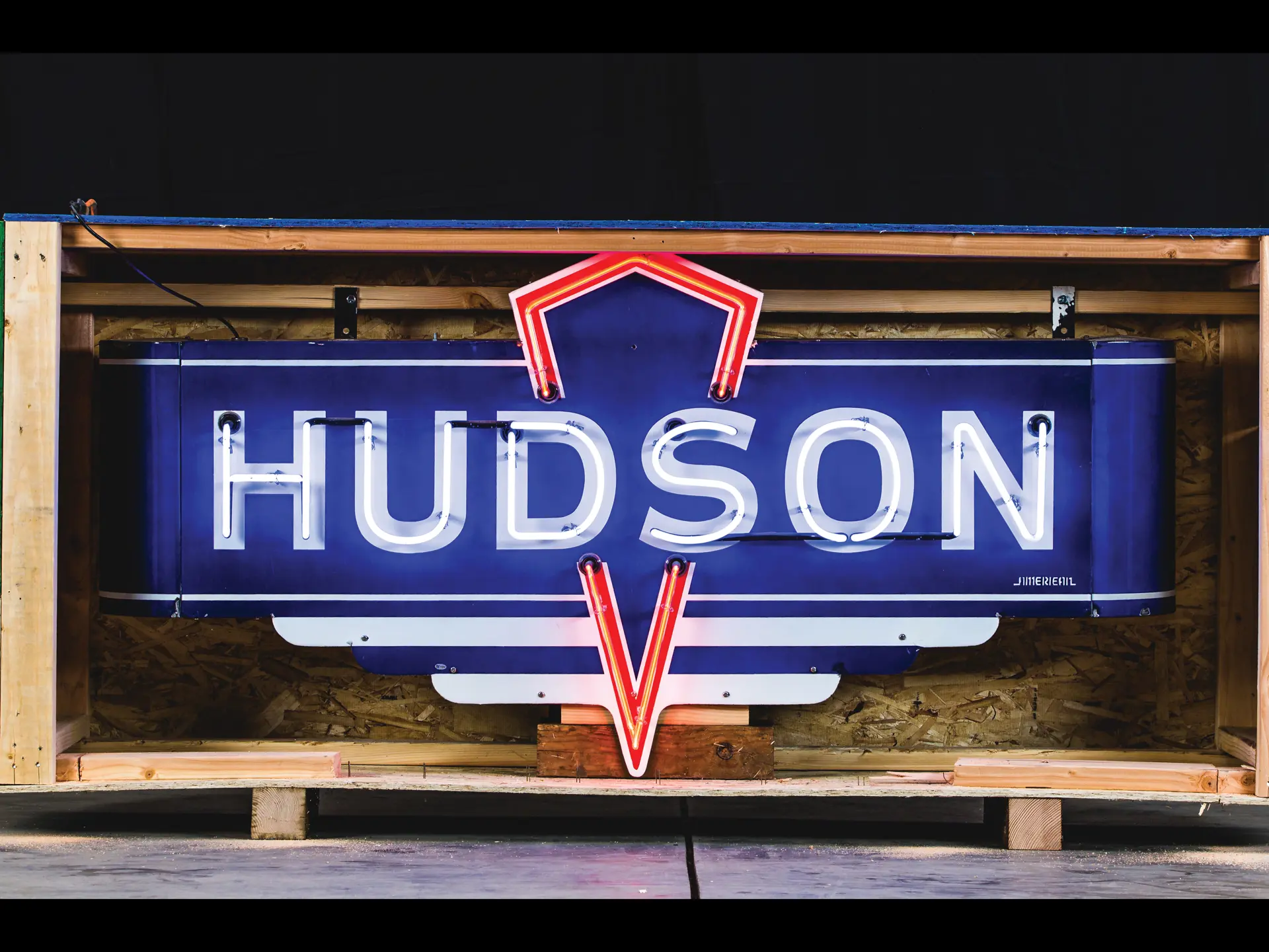 Hudson Neon Sign | Auburn Spring 2019 | RM Sotheby's