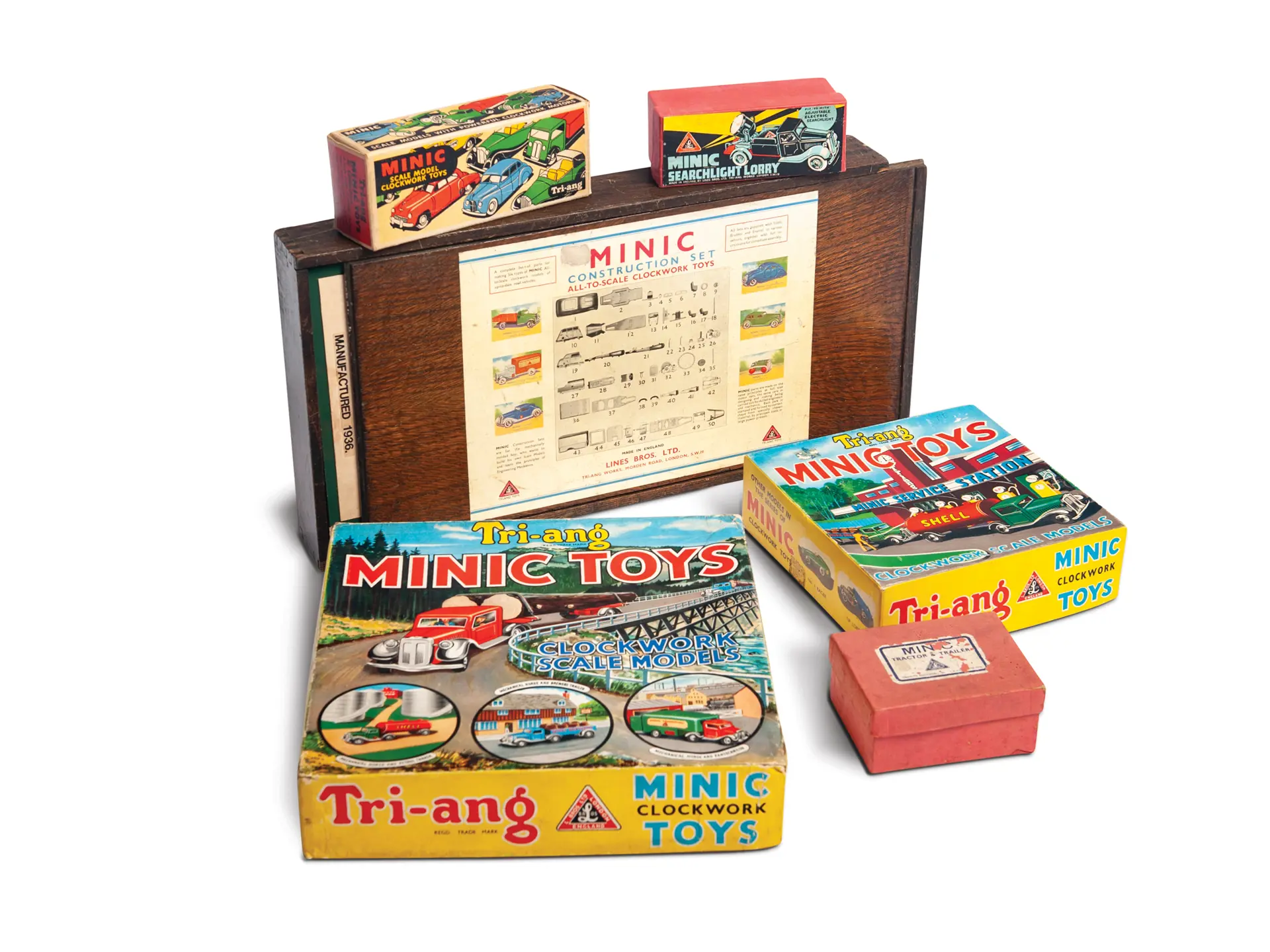 Minic Original Construction Kit and Original Boxed Clockwork Toys | The ...