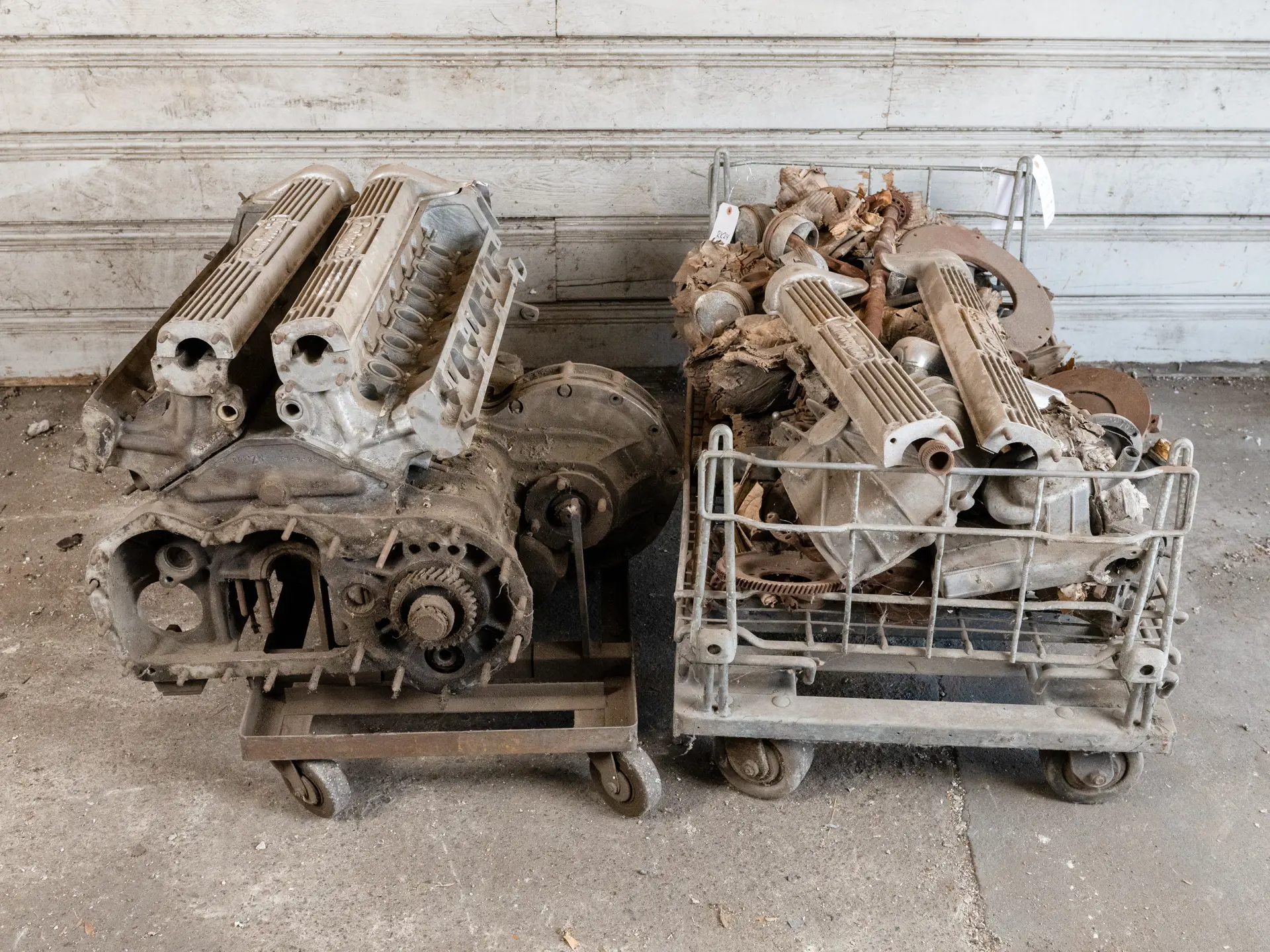 1970 Lamborghini Miura S Engine with Parts | The Junkyard: The Rudi ...