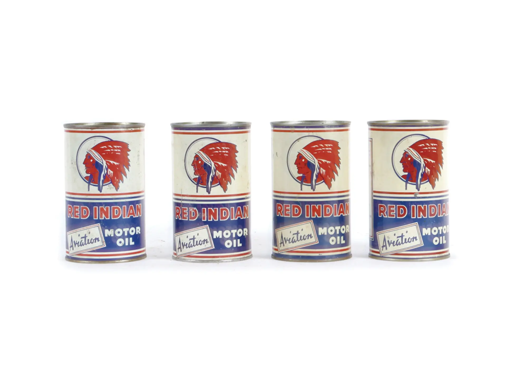 RED INDIAN OIL CANS | Private Collection of Tom & Marlene Stackhouse ...