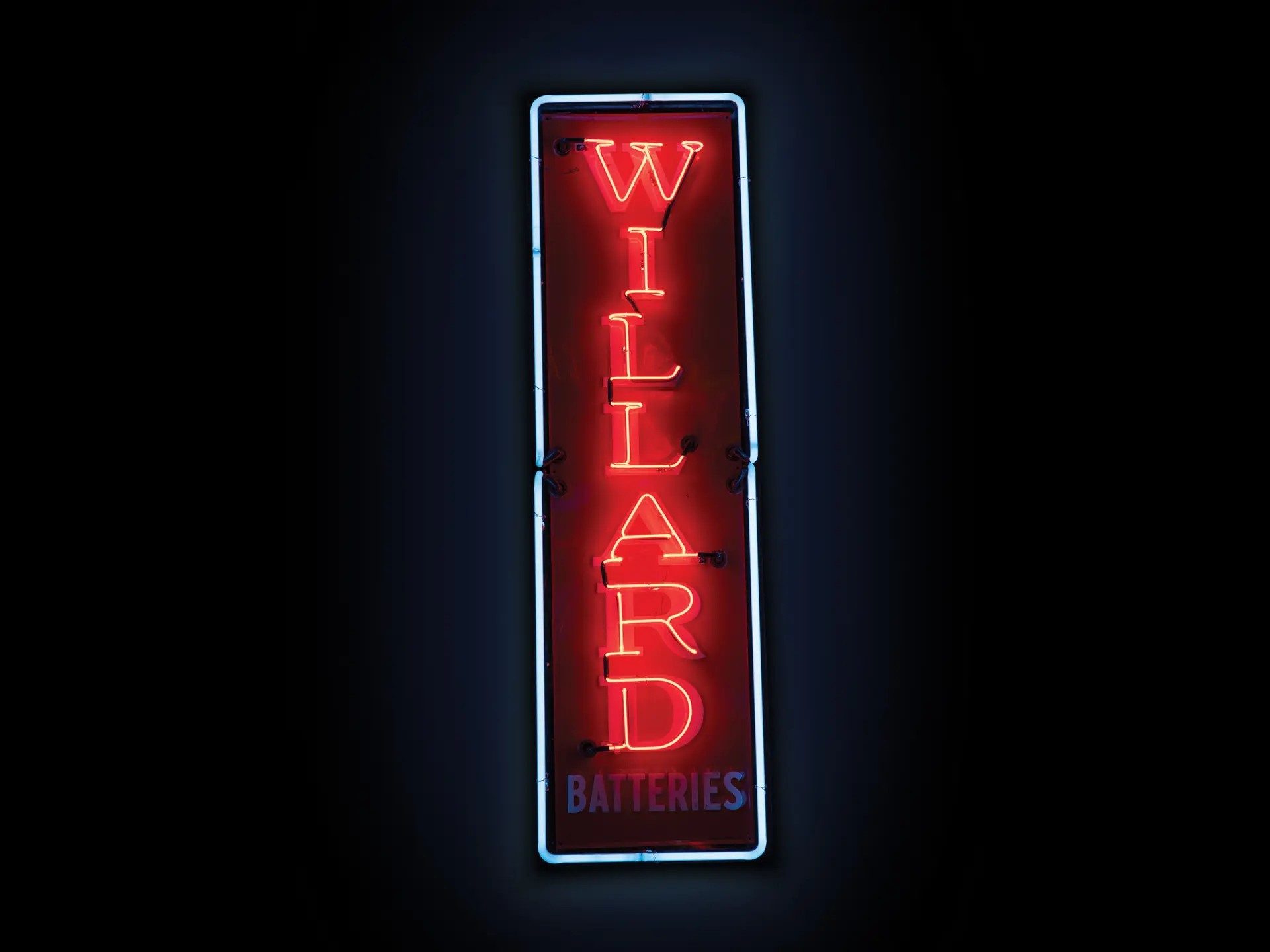 Willard Batteries Neon Sign | The Dingman Collection | RM Sotheby's