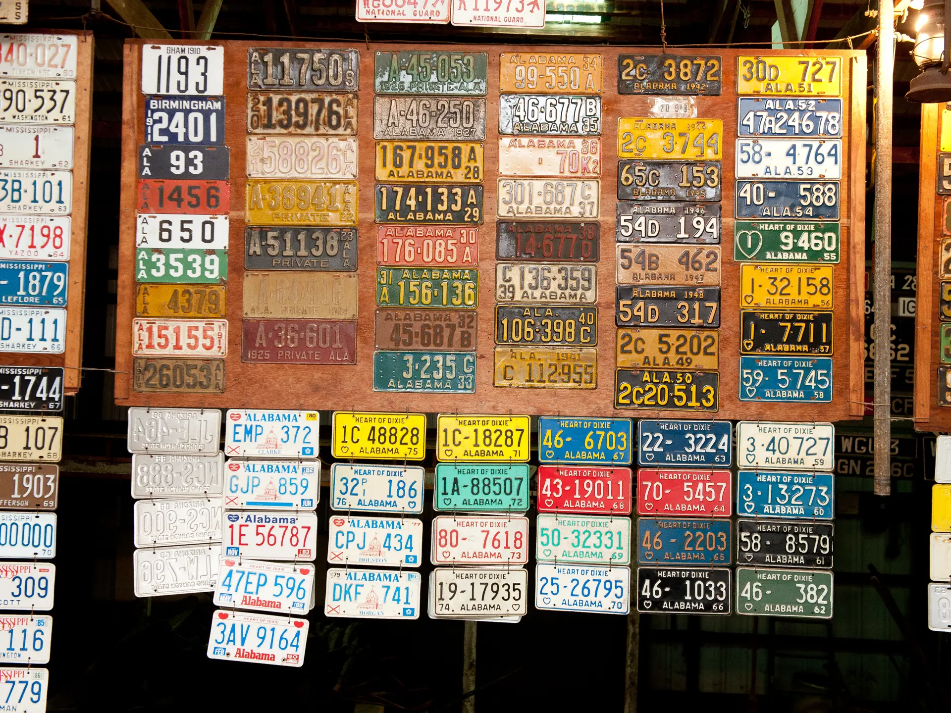 Alabama License Plates | The Lee Roy Hartung Collection | RM Sotheby's