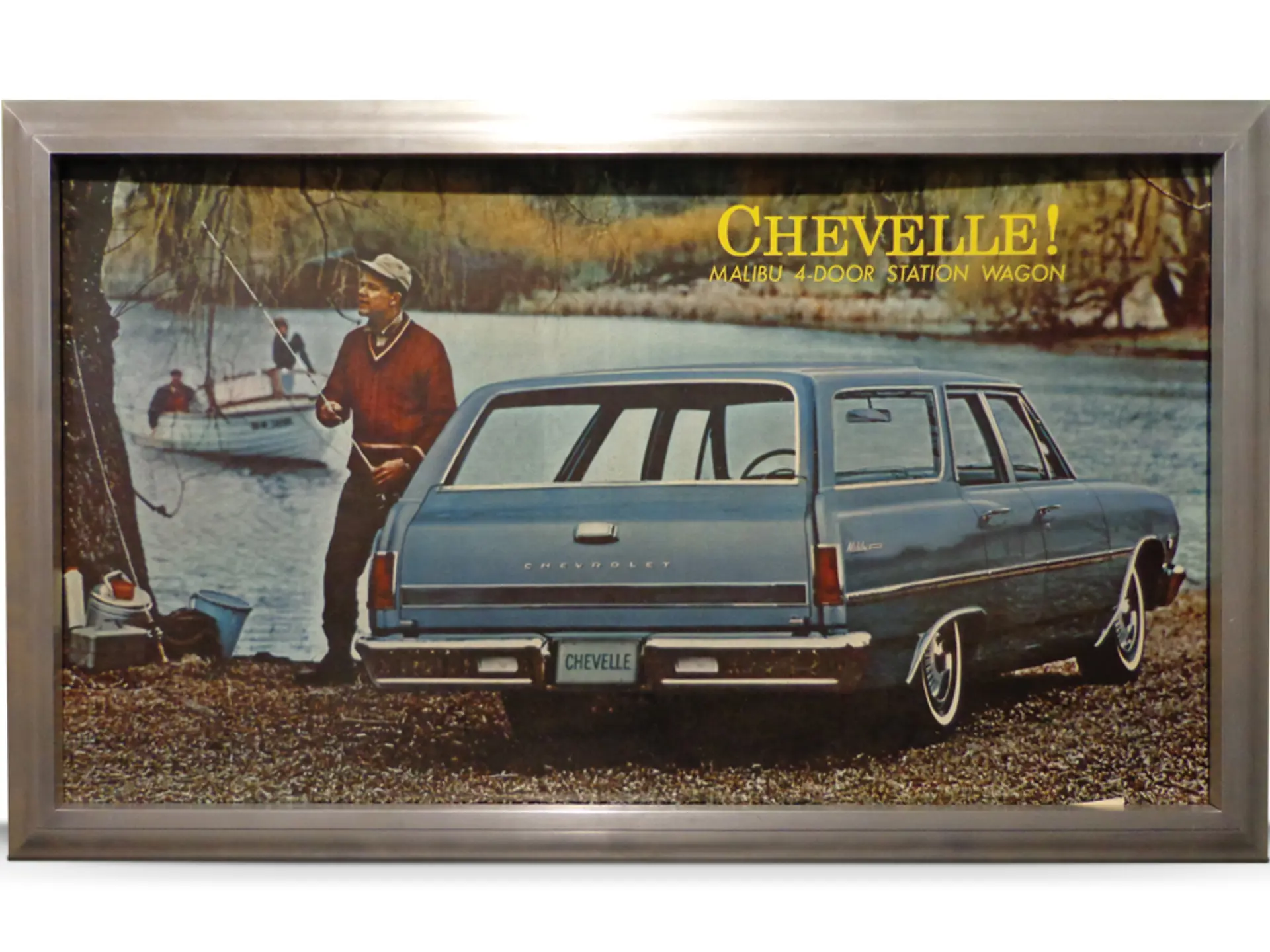 1965 Chevrolet Chevelle Dealer Showroom Wall Poster | Auburn ...
