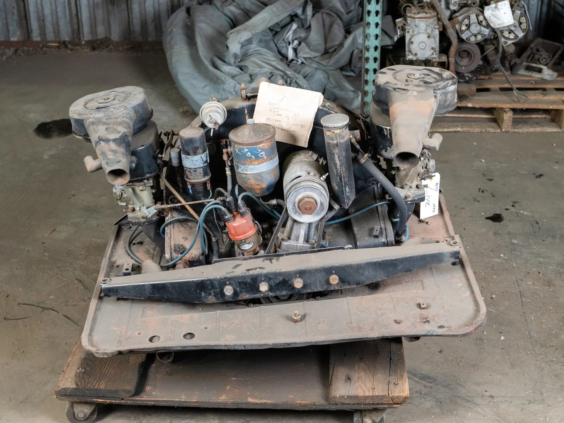 Porsche 912 Engine | The Junkyard: The Rudi Klein Collection | RM Sotheby's
