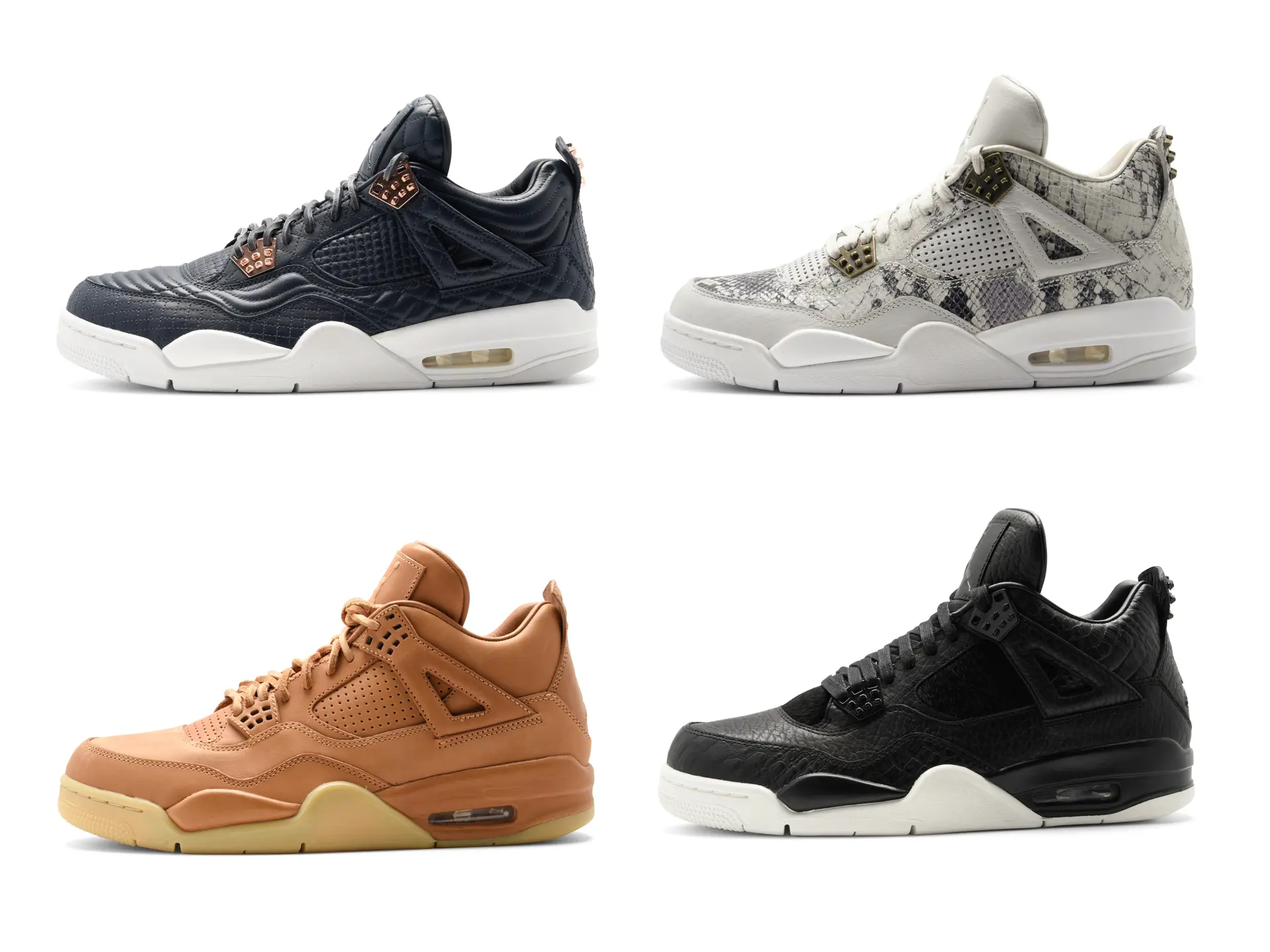 Set of Four | Nike Air Jordan 4 Retro Pinnacle Sneakers | Dare to Dream ...