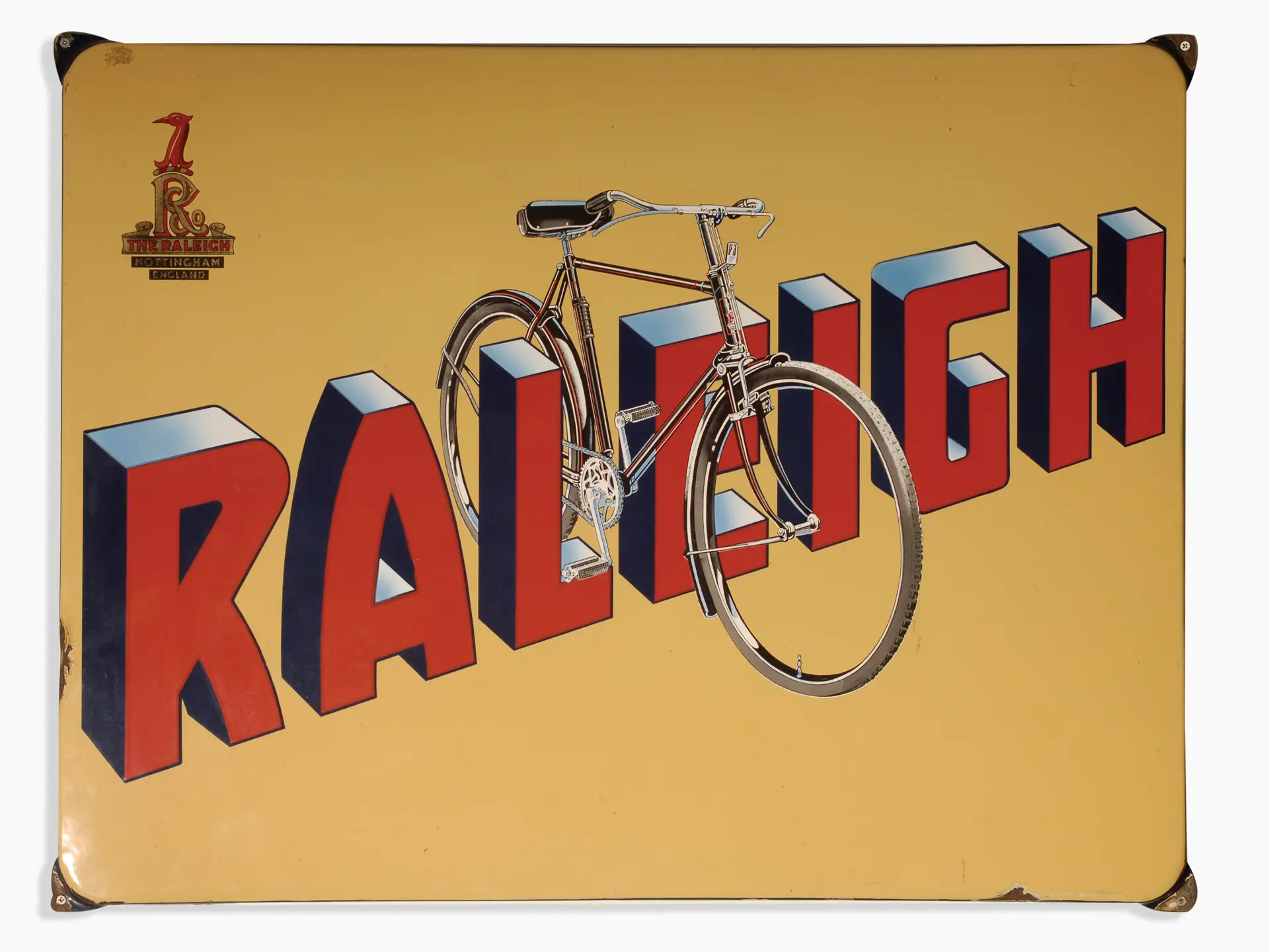 RALEIGH BICYCLES SIGN | The Ponder Collection | RM Sotheby's