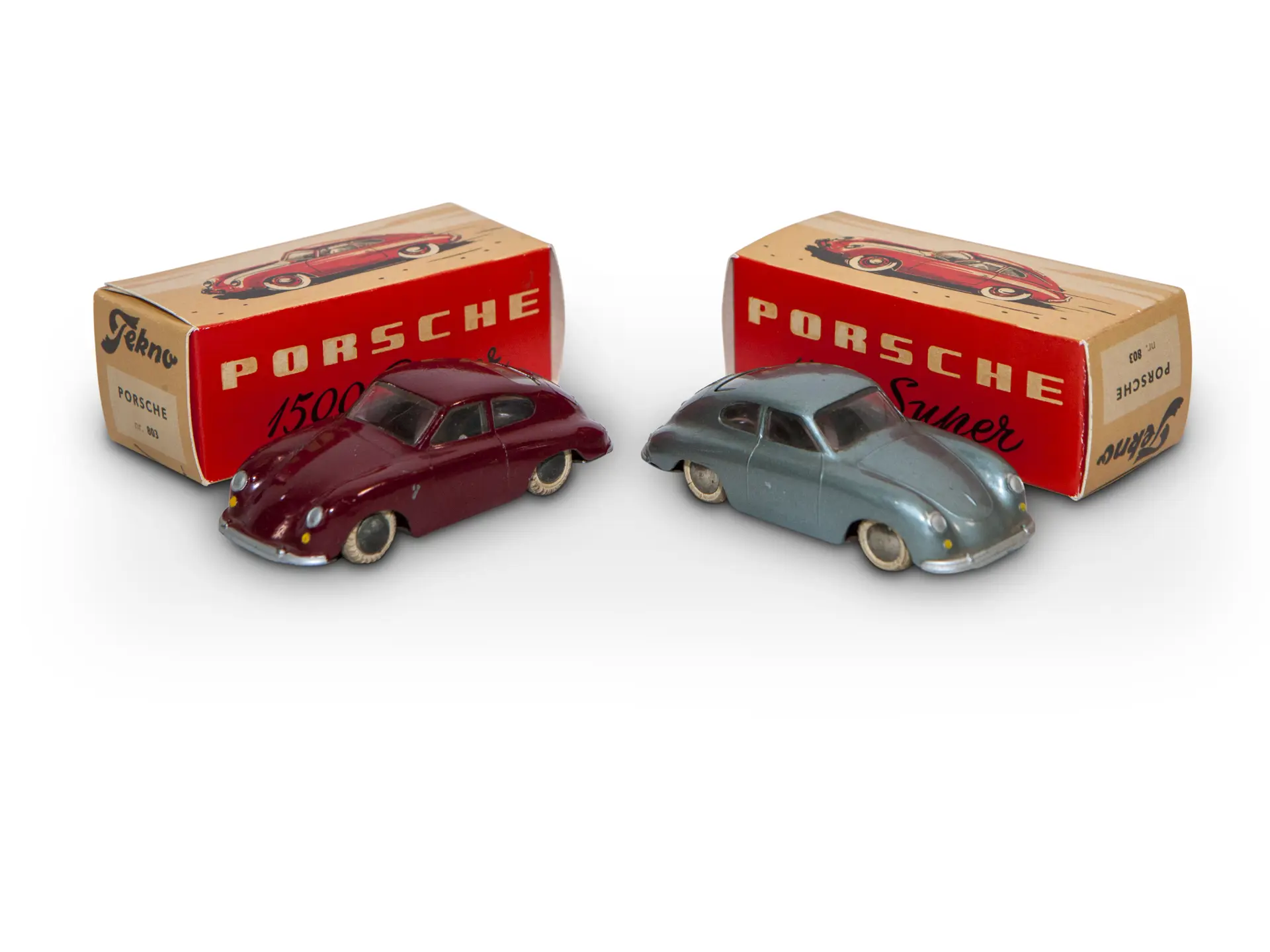 Porsche 356 Pre-A 1500 Super 1:43 Toys by Tekno, No. 803 | A Lifetime ...