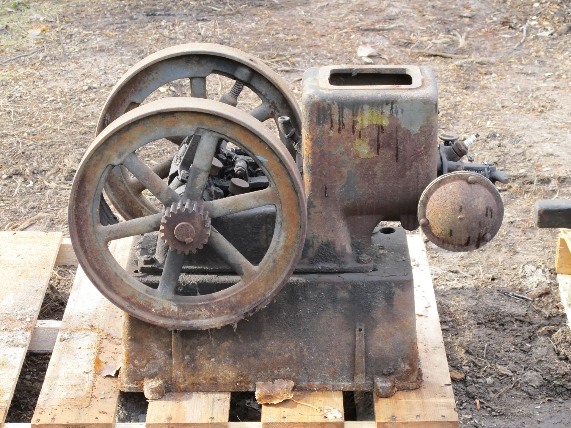 Fuller & Johnson hit & miss engine | The Lee Roy Hartung Collection ...