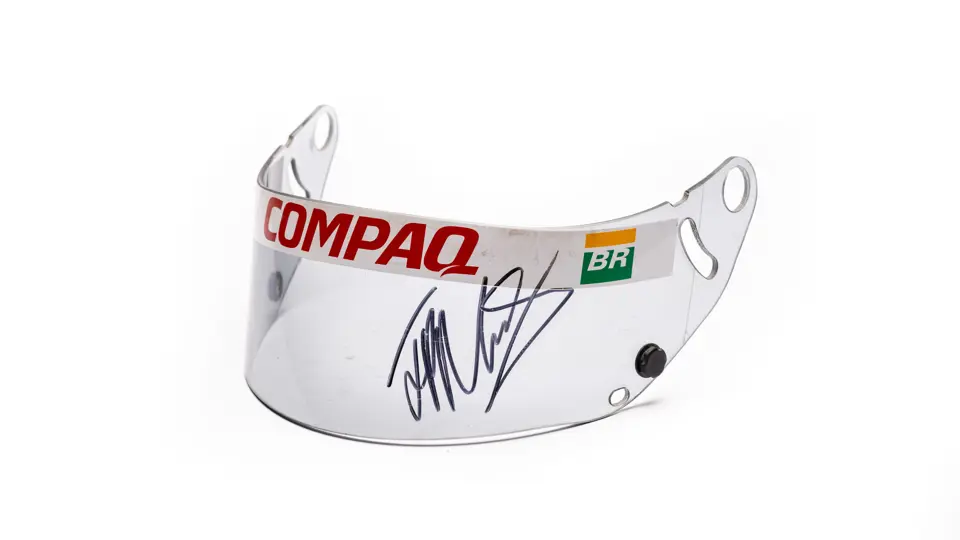 2002 Juan Pablo Montoya BMW Williams Formula 1 Signed Visor | The ...