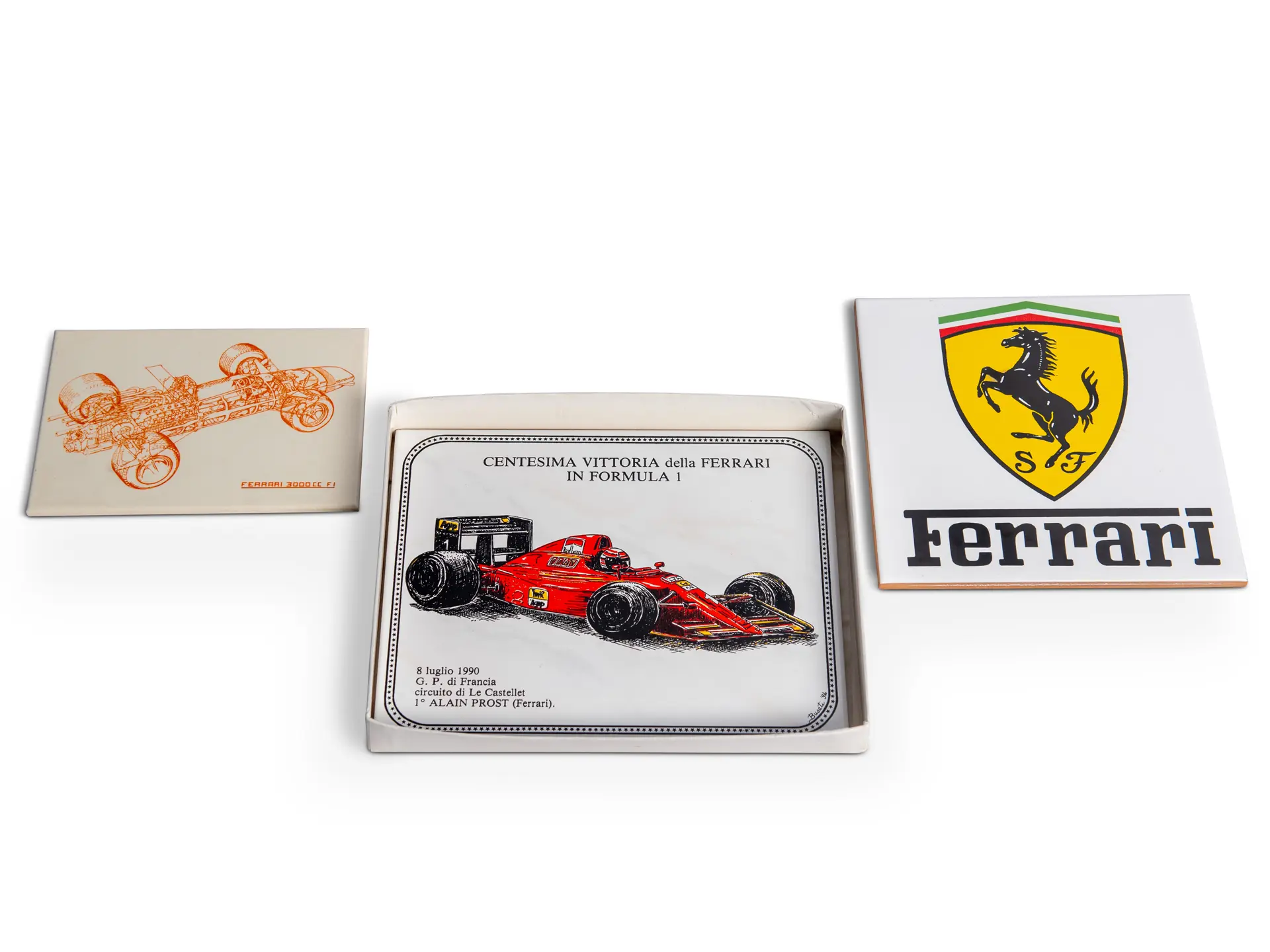 Scuderia Ferrari Ceramic Tiles | Open Roads, Fall | RM Sotheby's