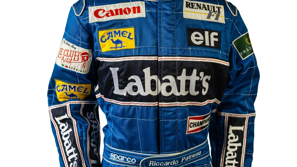 1992 Ricardo Patrese Williams Formula 1 Sparco Racing Suit | The ...