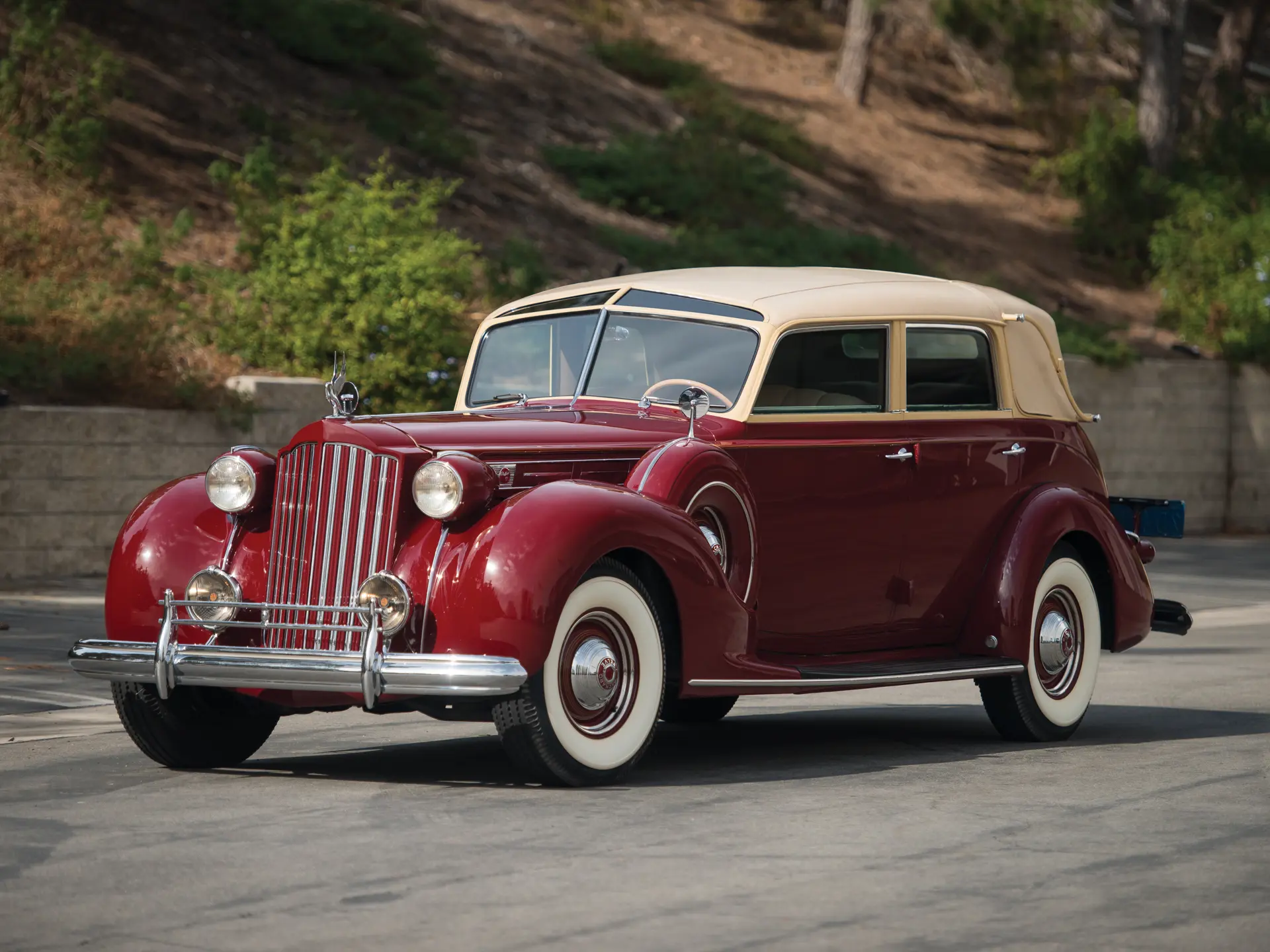 1939 Packard 1708 Twelve Touring Cabriolet by Brunn | Arizona 2018 | RM ...