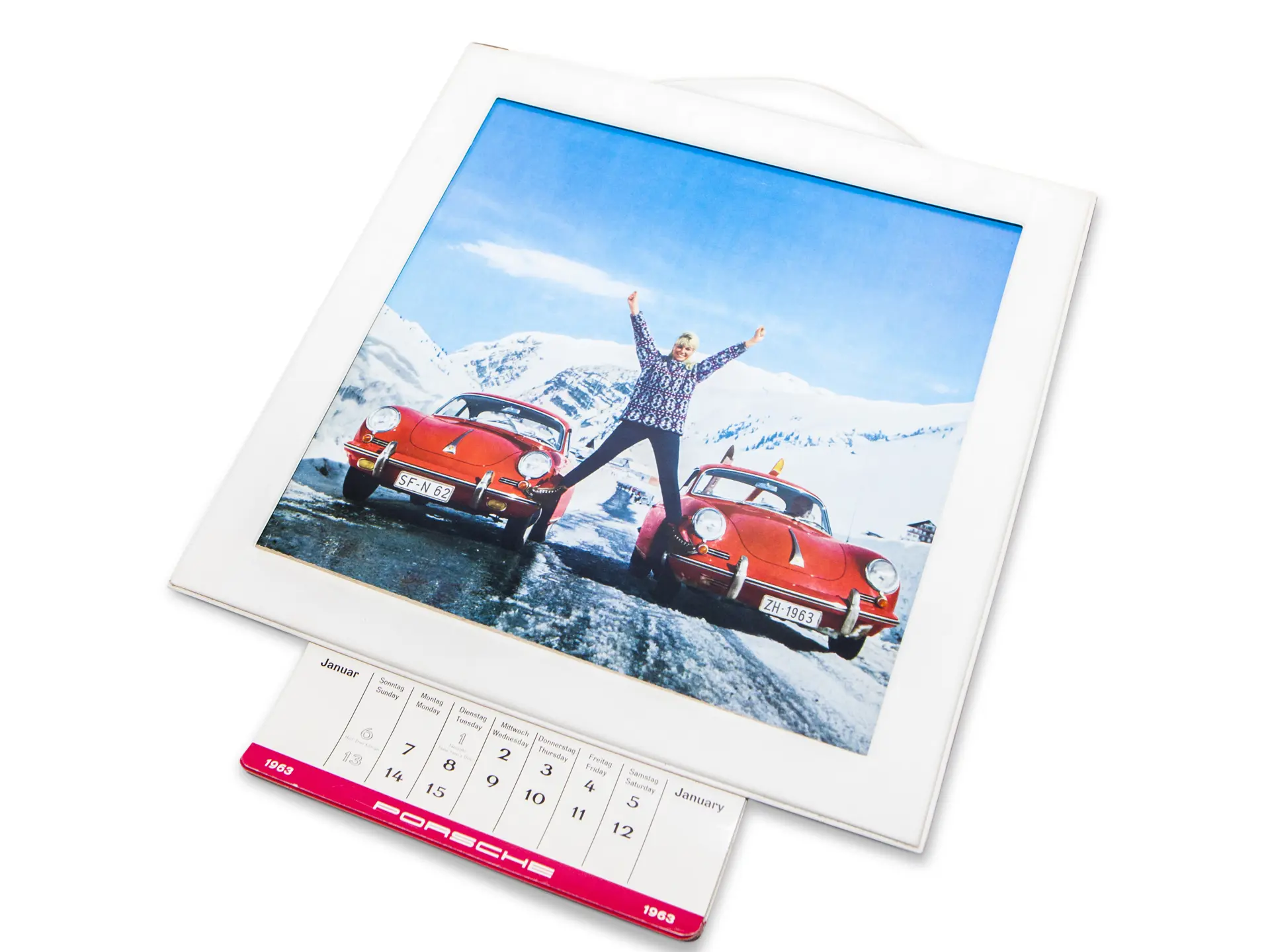 Porsche Monthly Tear-Away Calendar, 1963 | A Lifetime of Porsche ...