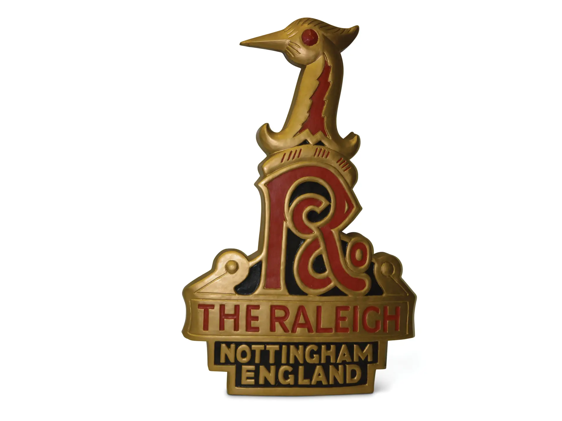"The Raleigh Nottingham England" Bicycle Sign | Auburn Fall 2019 | RM ...