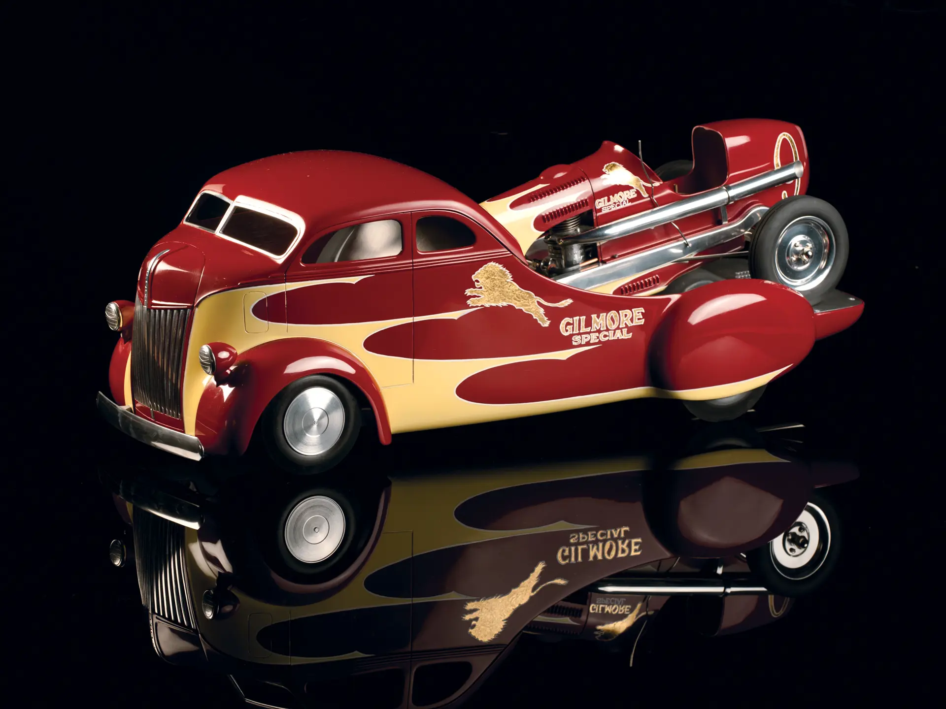"Gilmore Special" Race Car and Ford Deco Transporter | The Milhous ...