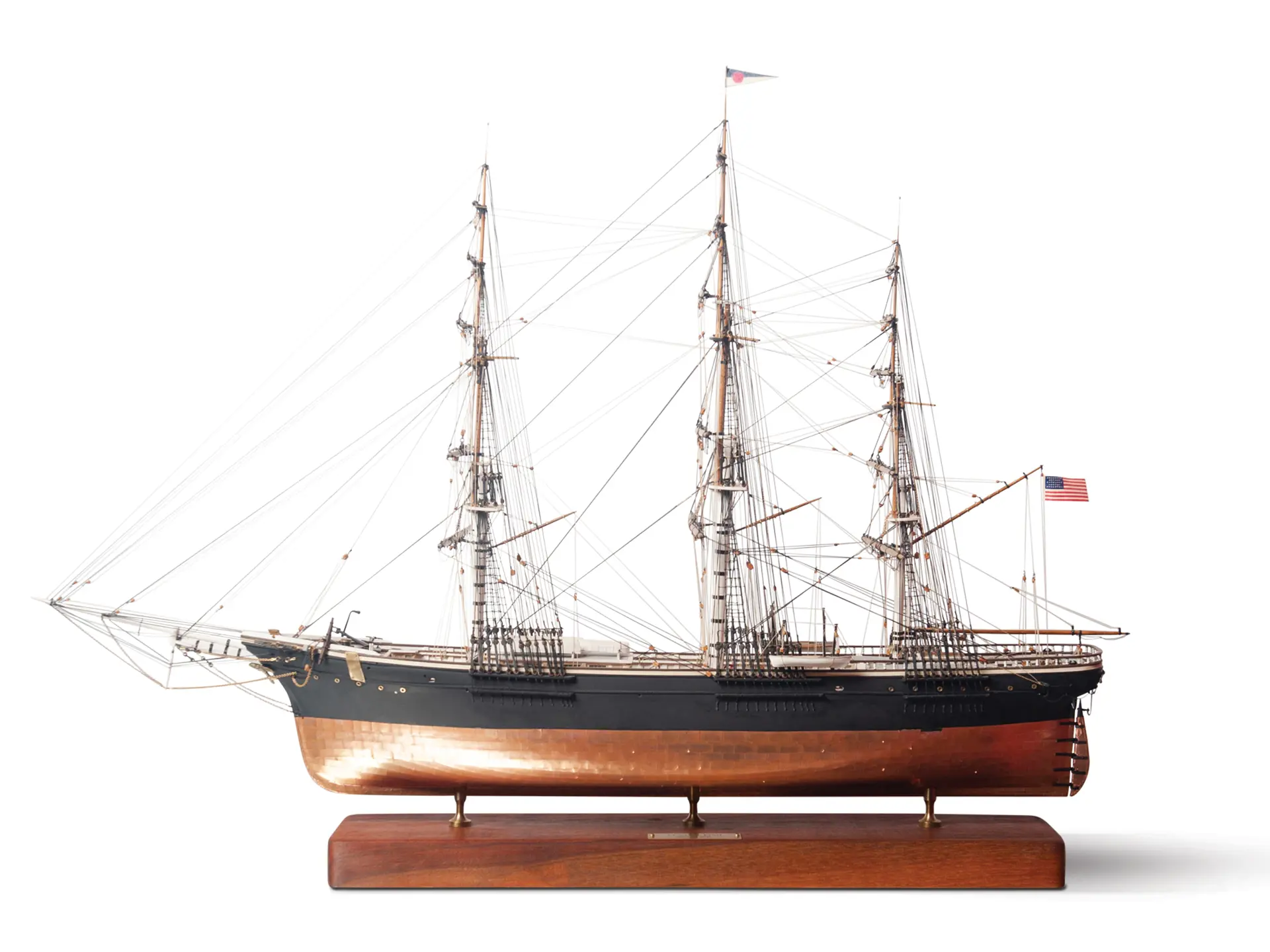 "Flying Fish" Model with Glass Case and Storage Unit | The Guyton ...