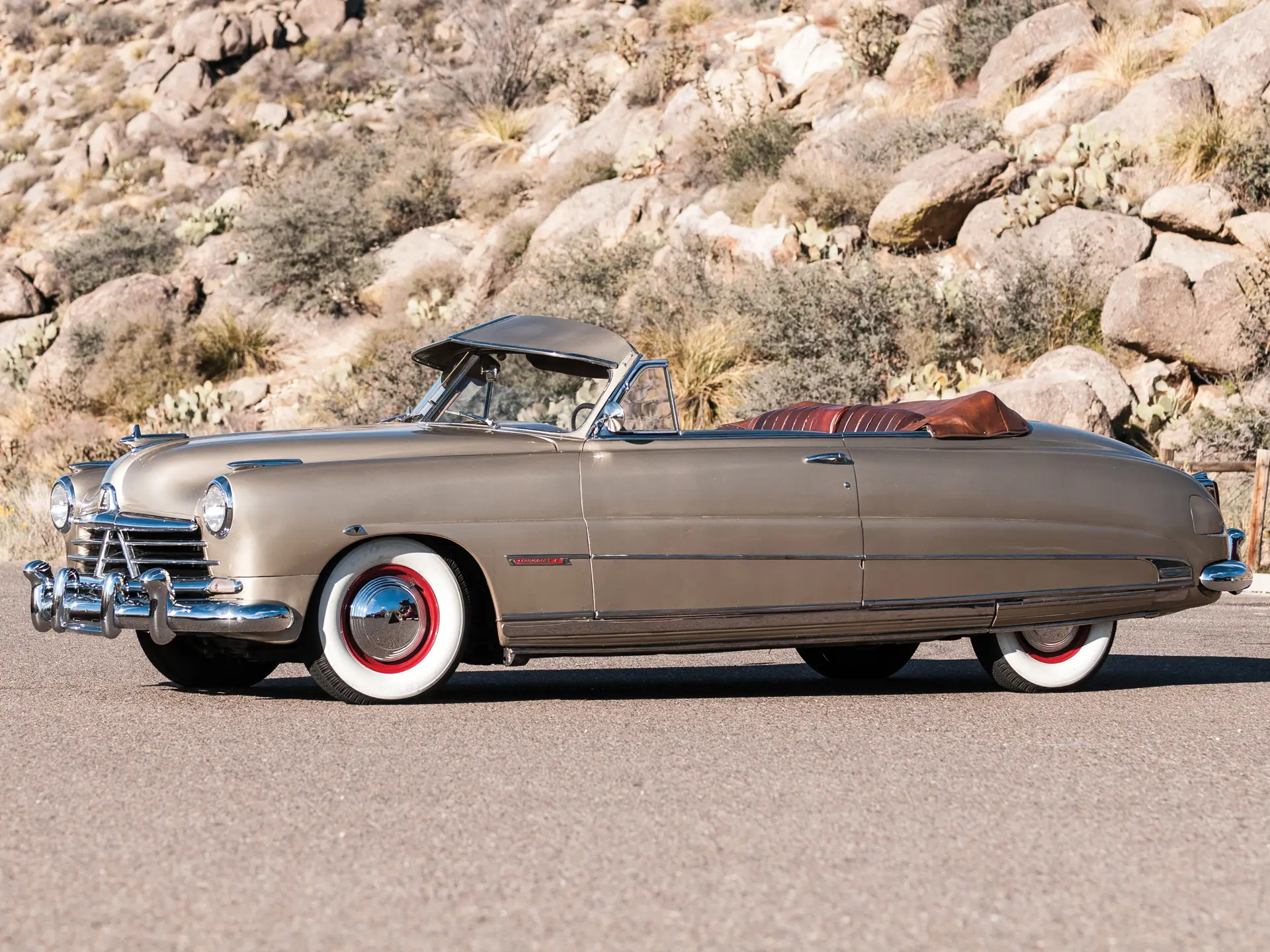 1950 Hudson Commodore Eight Convertible Brougham | Arizona 2014 | RM ...