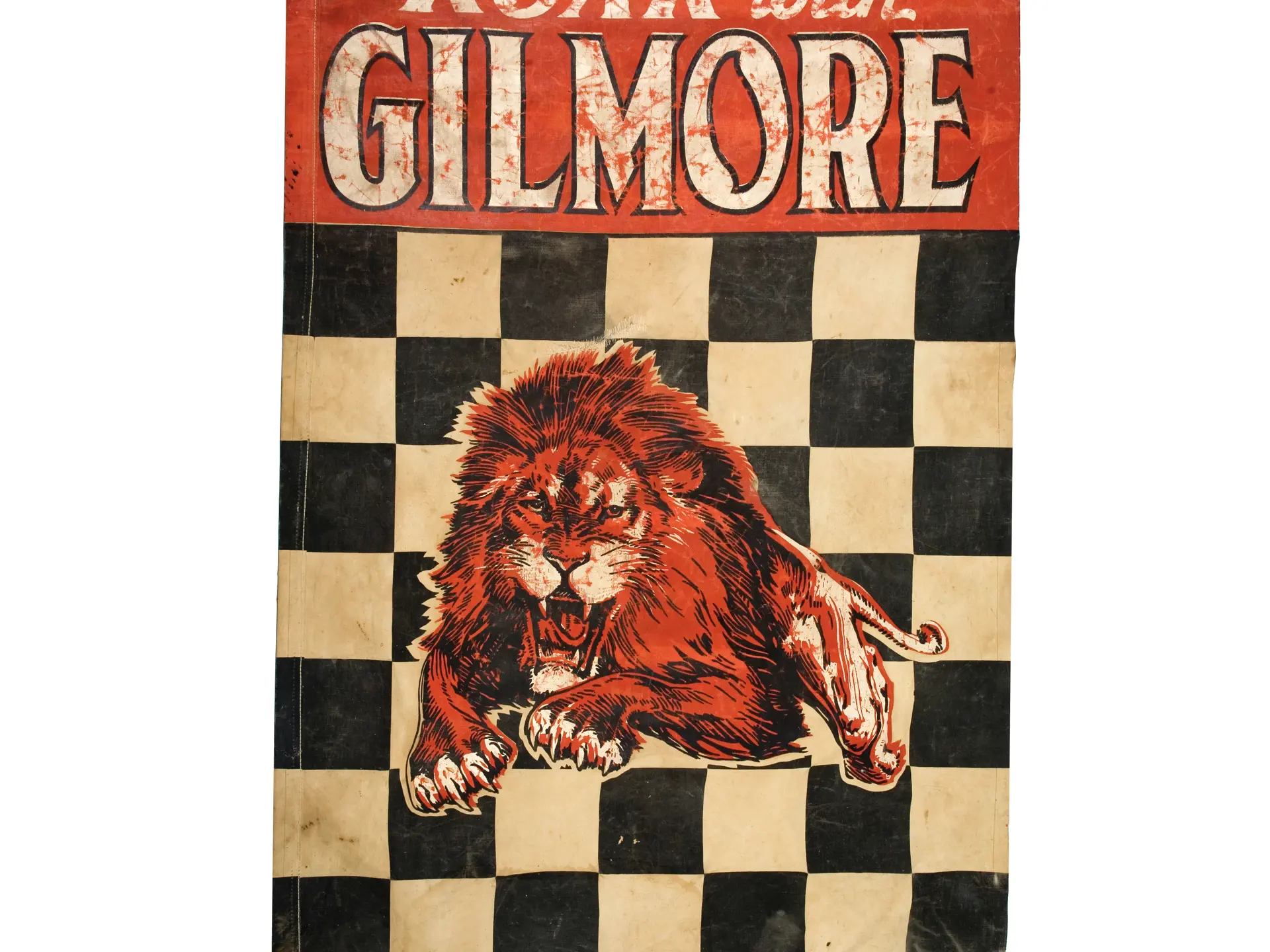 Gilmore Oil Banner | The Brucker Collection | RM Sotheby's