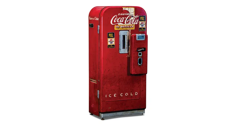 Vendor Model No. 98 Coin-Op Coca-Cola Machine | Auburn Spring 2019 | RM ...