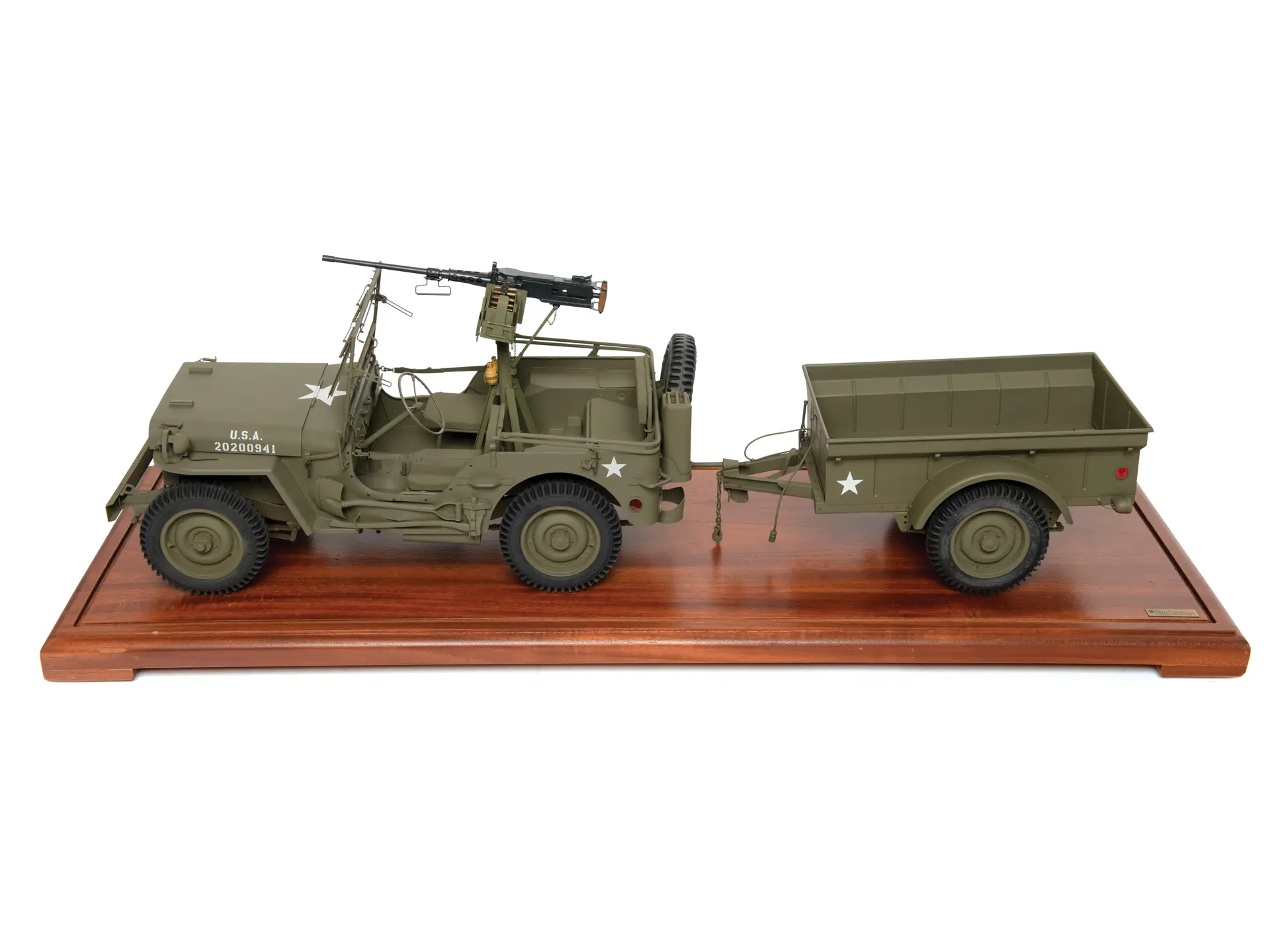 Willys Jeep with Trailer Model | The Guyton Collection | RM Sotheby's