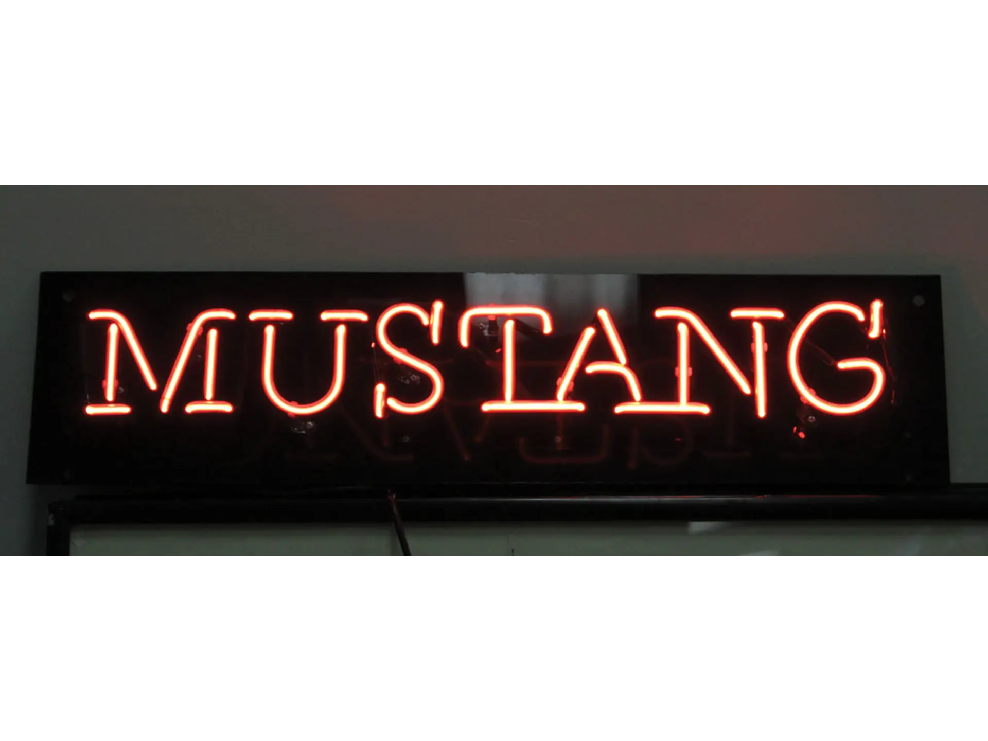 Mustang Neon Sign | Auburn Fall 2018 | RM Sotheby's