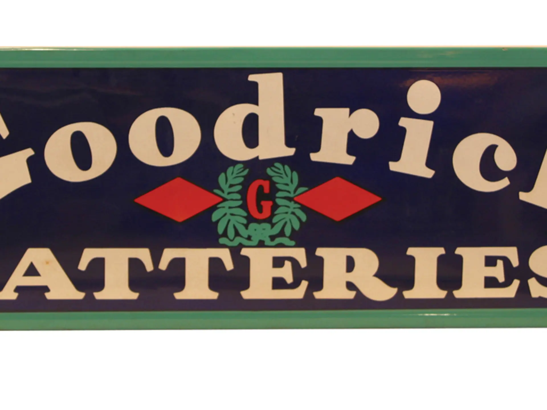 GOODRICH SIGN | Private Collection of Tom & Marlene Stackhouse | RM ...