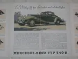 Original 1937 Mercedes-Benz Press Kit | Sporting Classics of Monaco ...