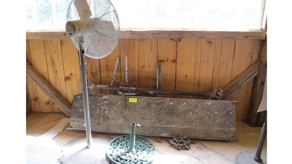 Scaffolding Stilts and Fan | The Bennett Collection | RM Sotheby's