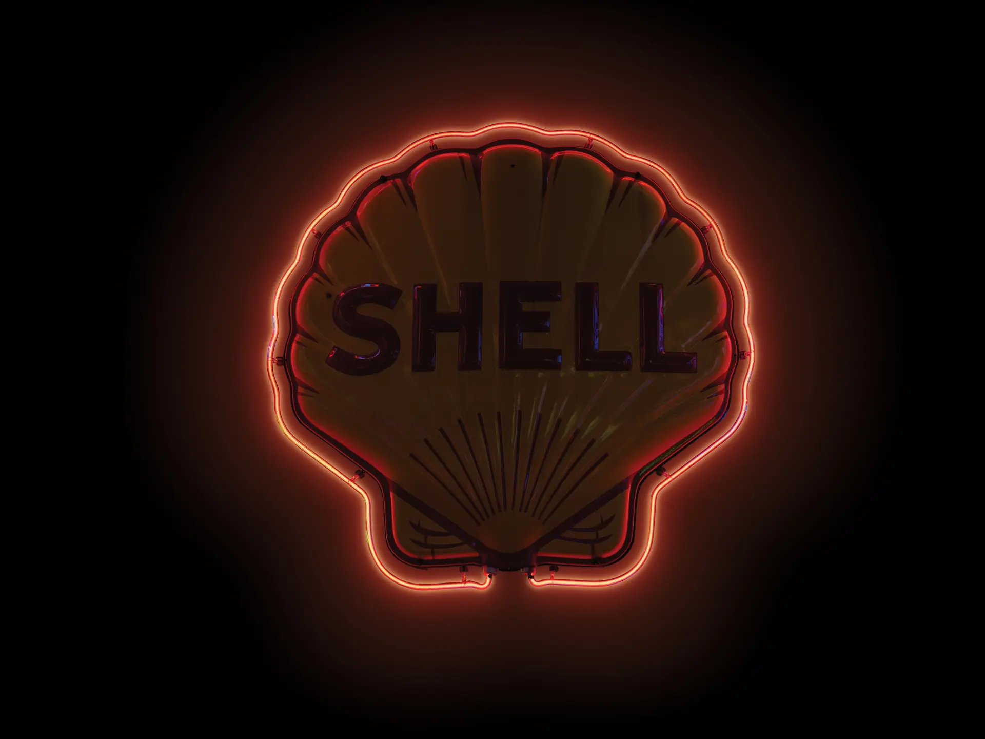 Shell Double-Sided Neon Sign | The Dingman Collection | RM Sotheby's