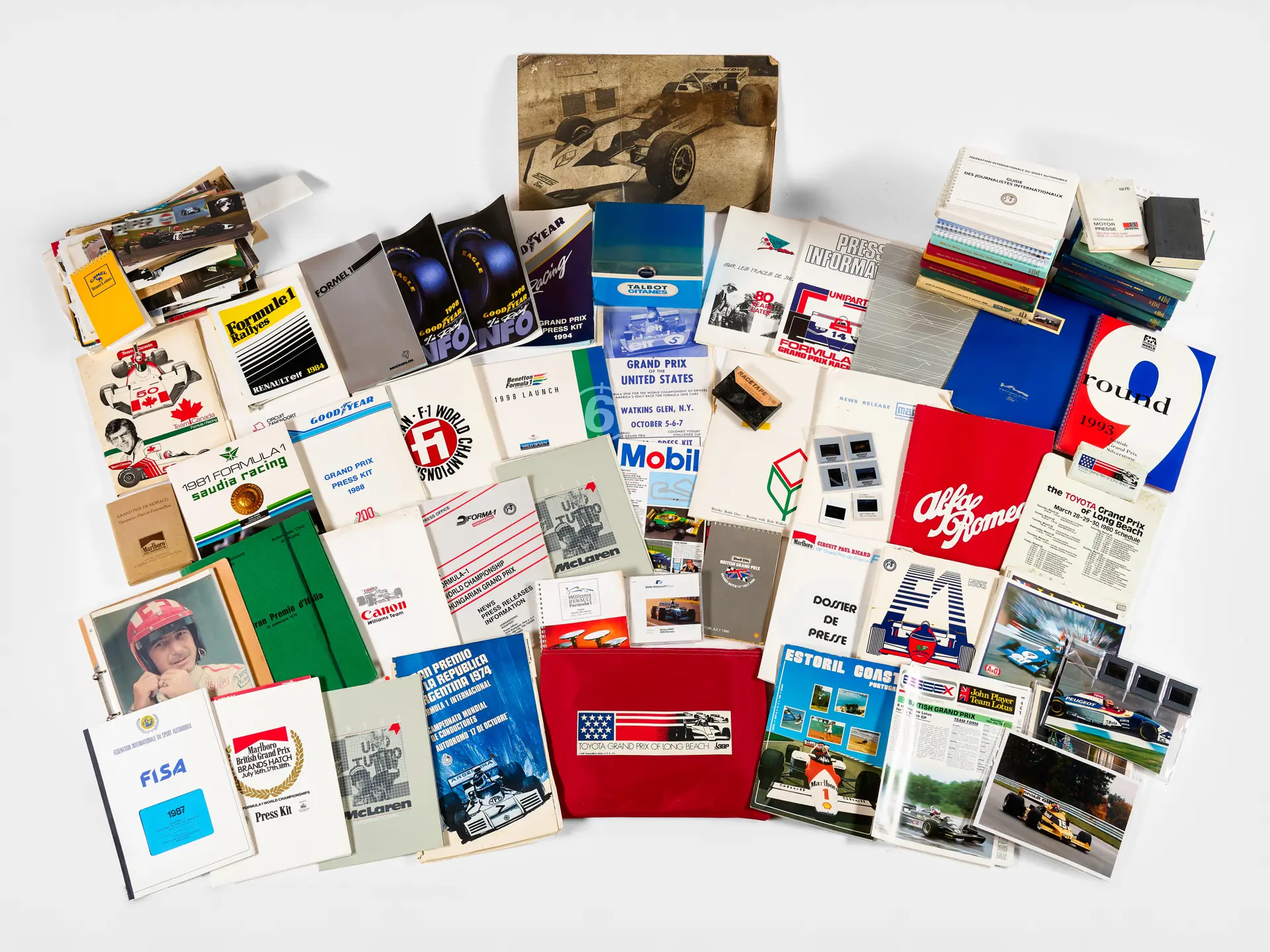 Formula 1 and Motor Racing Press Packs and Guides | The February ...