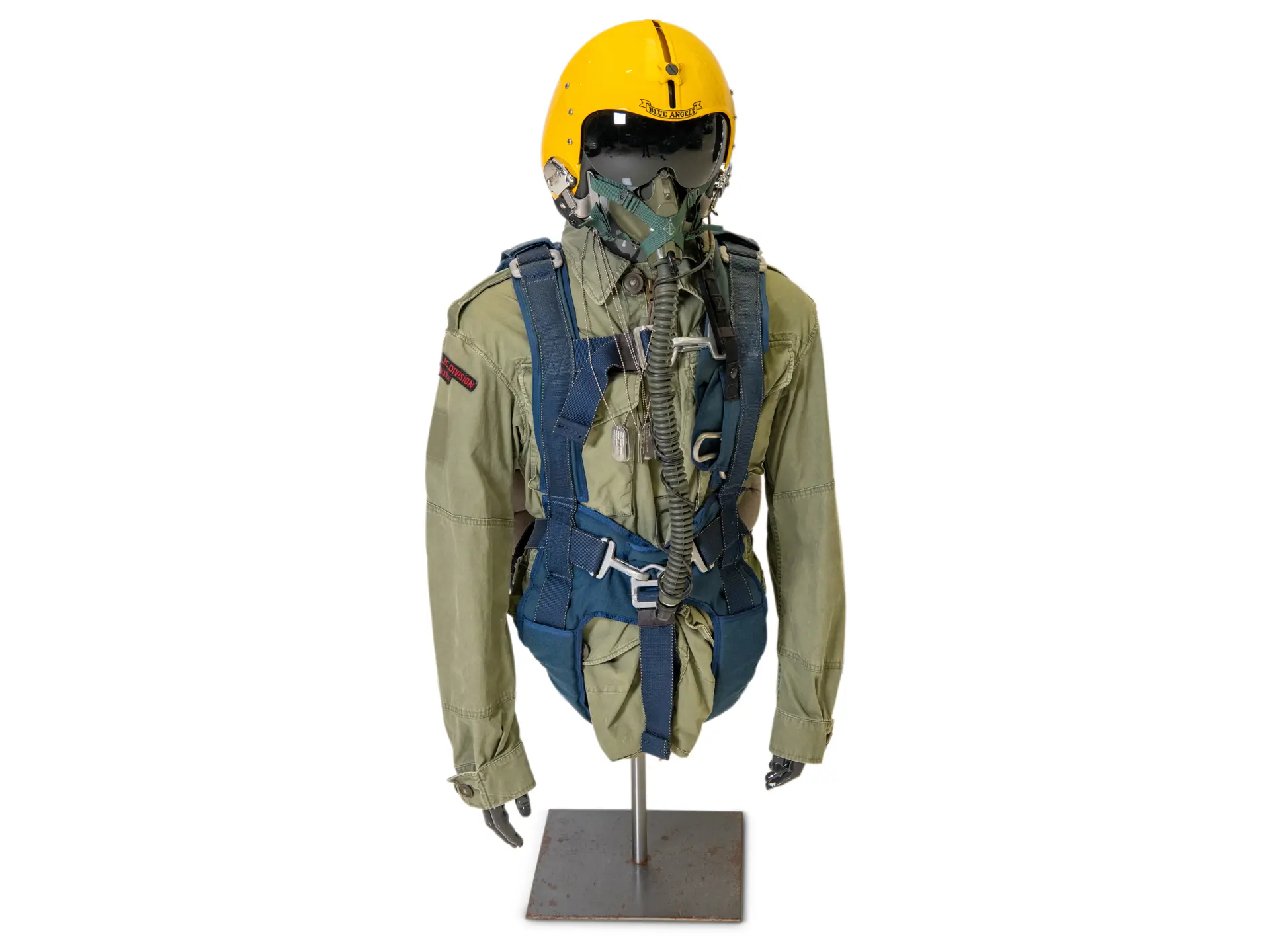 Blue Angel Flight Helmet, Ralph Lauren Jacket, and Parachute | Dare to ...