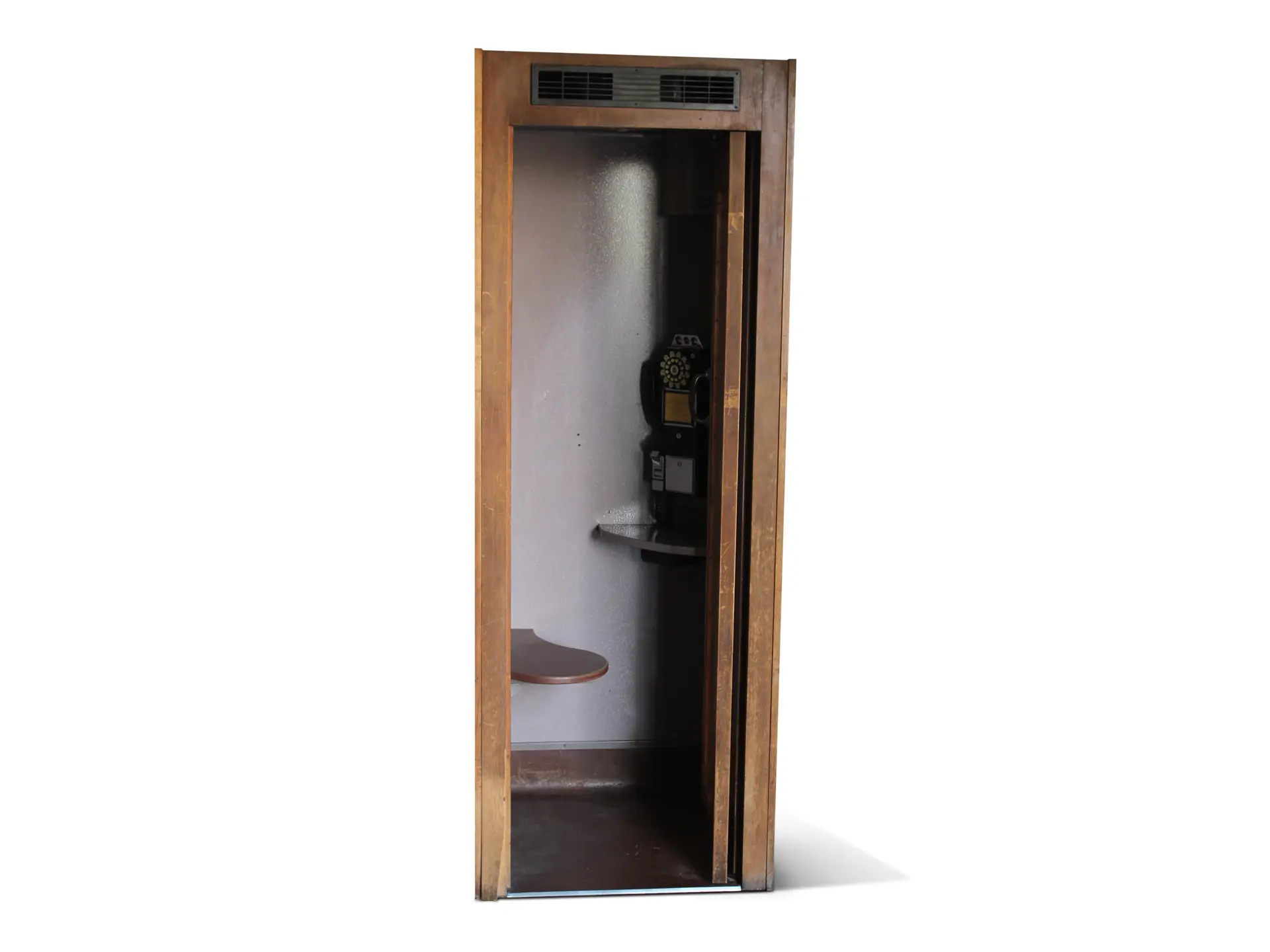 Antique Wooden Phone Booth | Palm Beach 2020 | RM Sotheby's