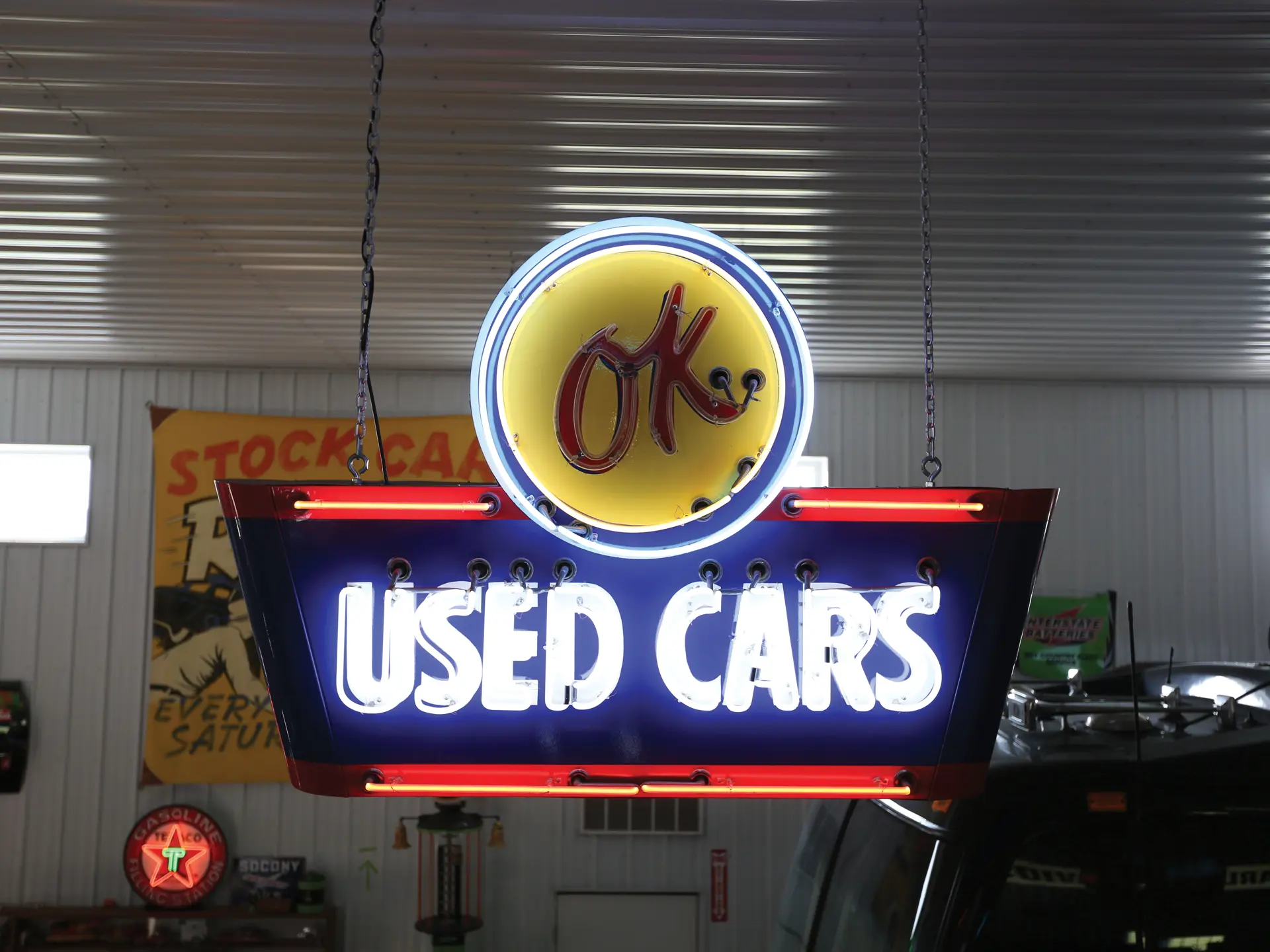 OK Used Cars Sign | Auburn Fall 2015 | RM Sotheby's