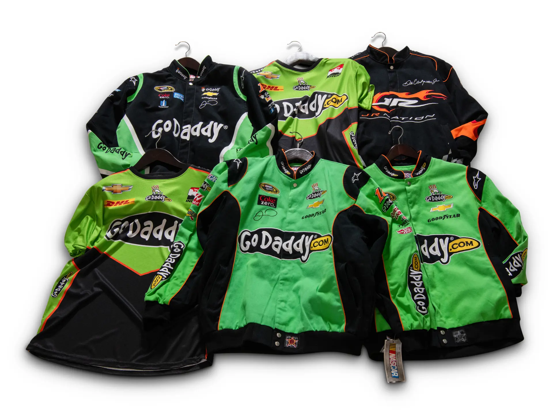 Go Daddy-Themed NASCAR Shirts and Jackets | Dare to Dream | Online | RM ...